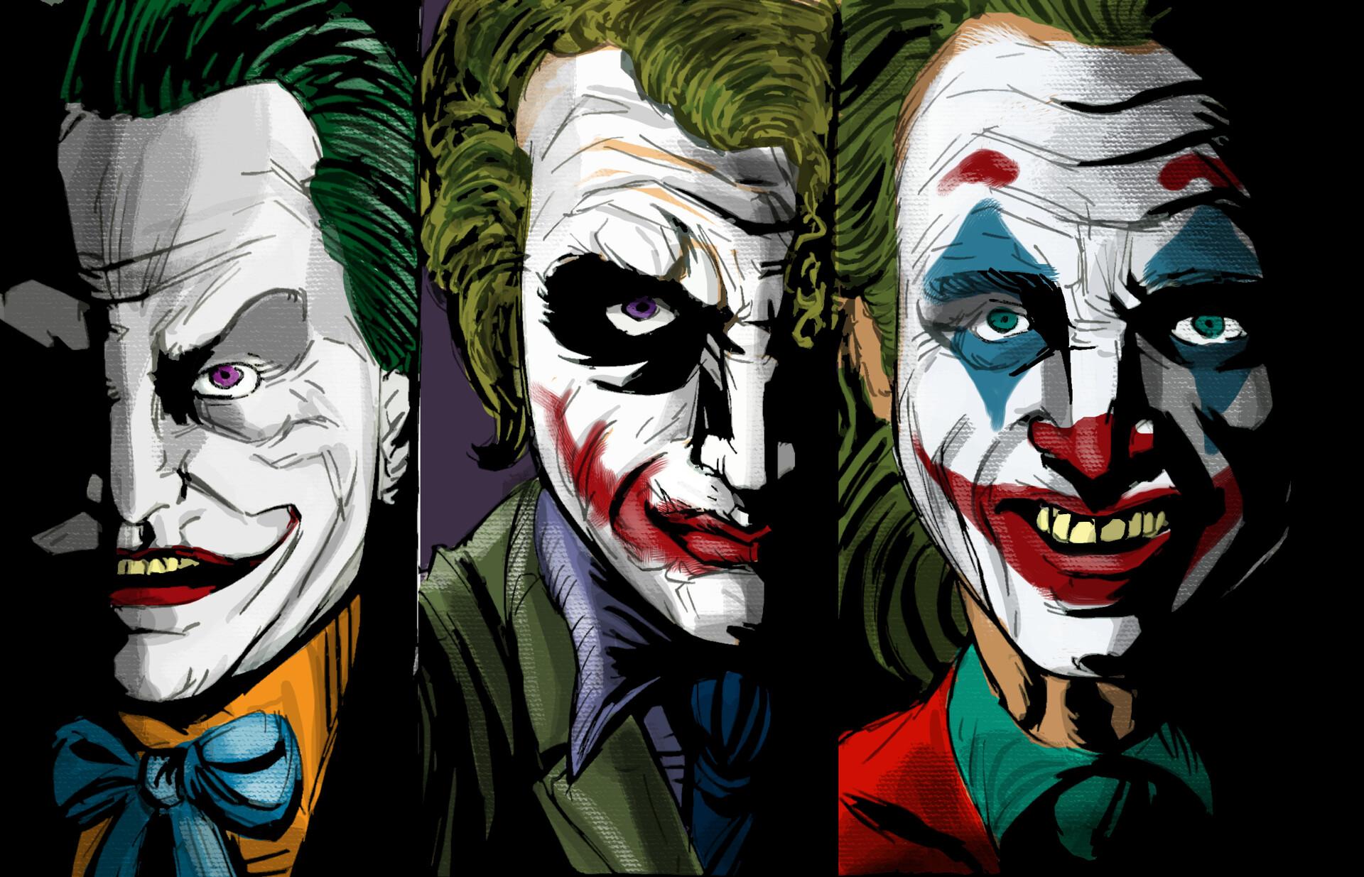 Three Joker Wallpapers - Top Free Three Joker Backgrounds - WallpaperAccess