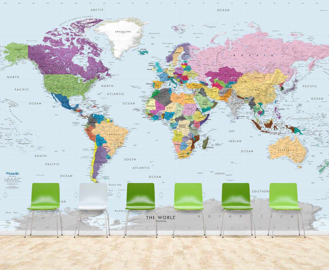 High Resolution World Map Wallpapers - Top Free High Resolution World ...