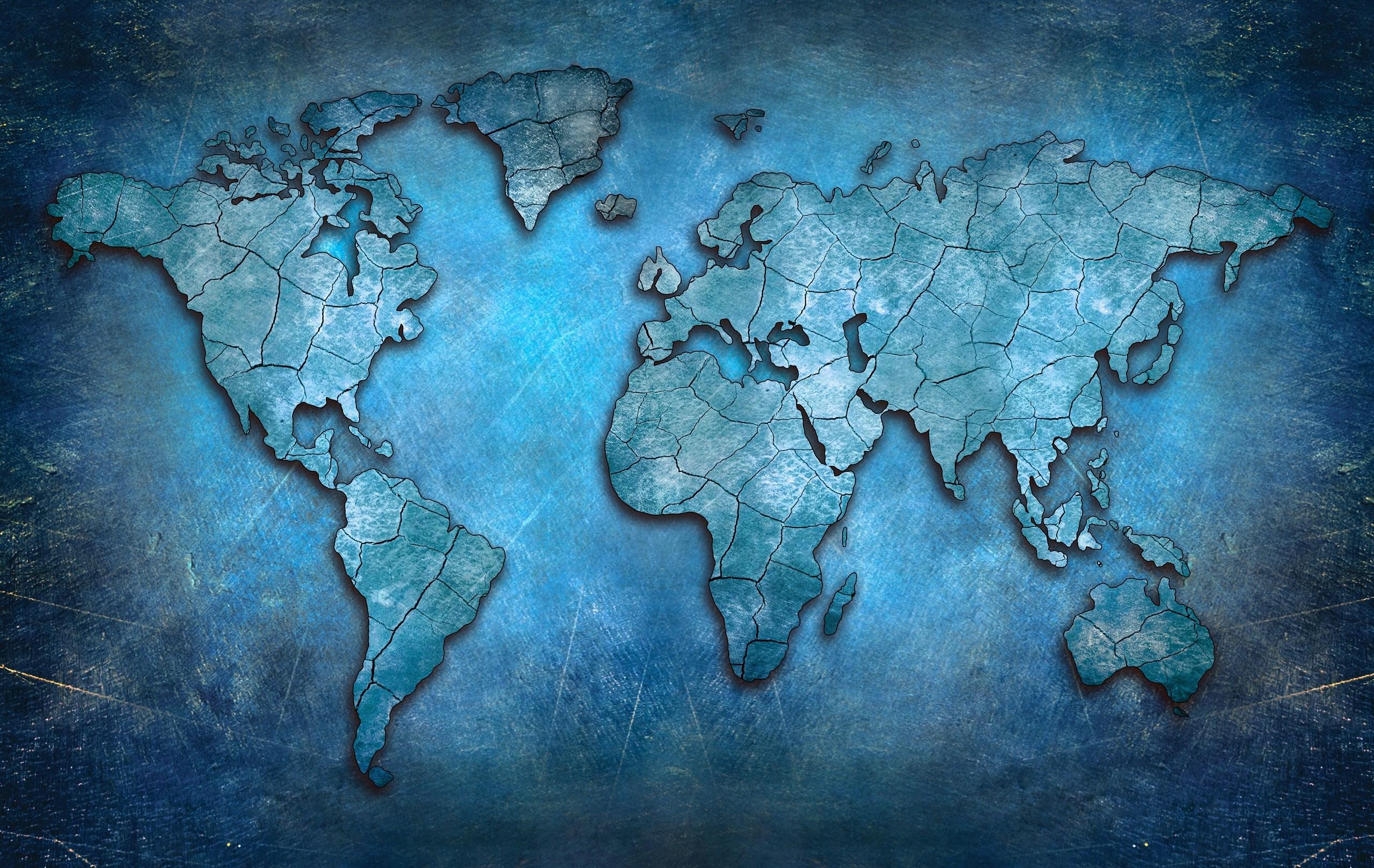 High Resolution World Map Wallpapers - Top Free High Resolution World ...