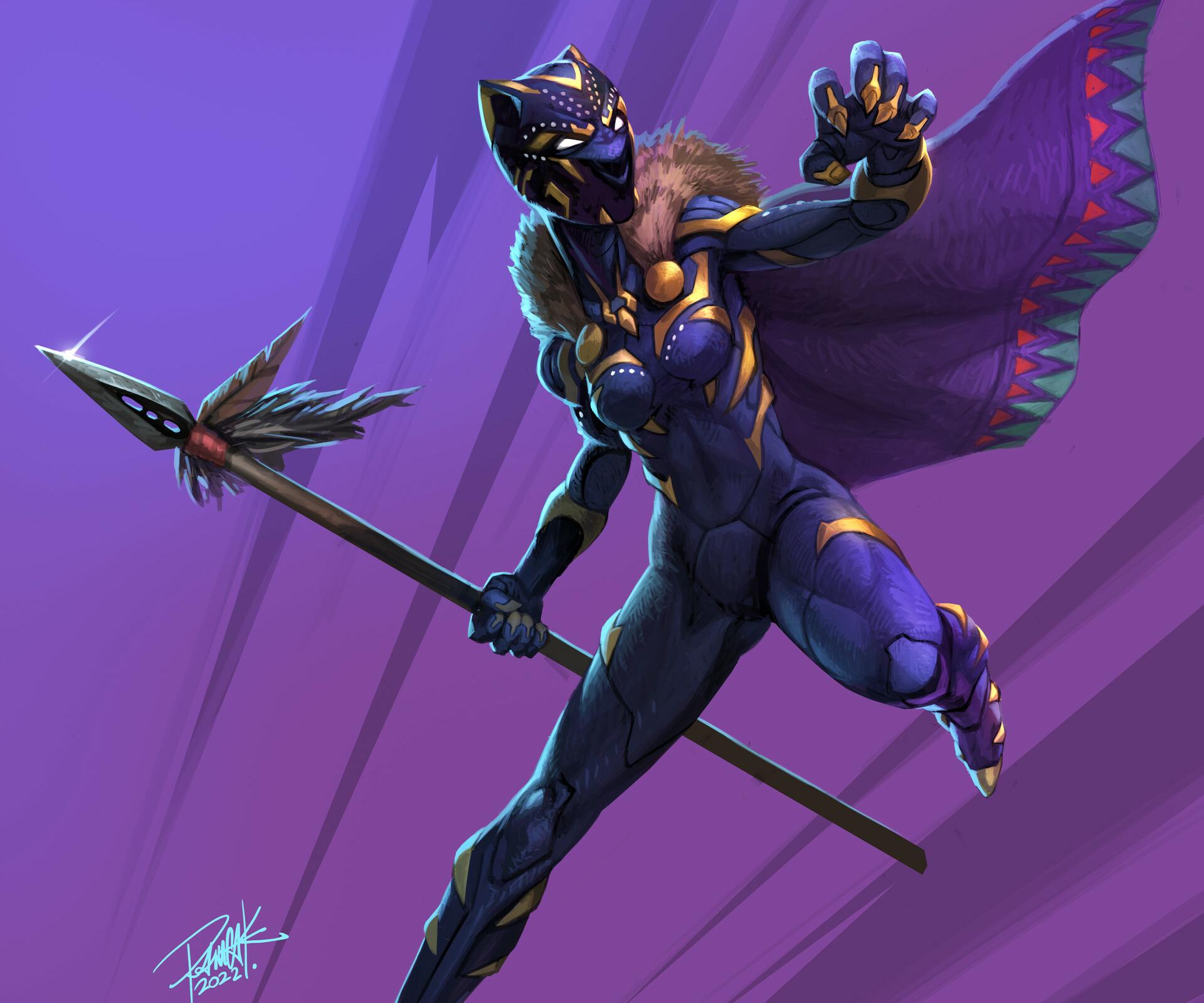 Wakanda Cartoon Wallpapers - Top Free Wakanda Cartoon Backgrounds ...