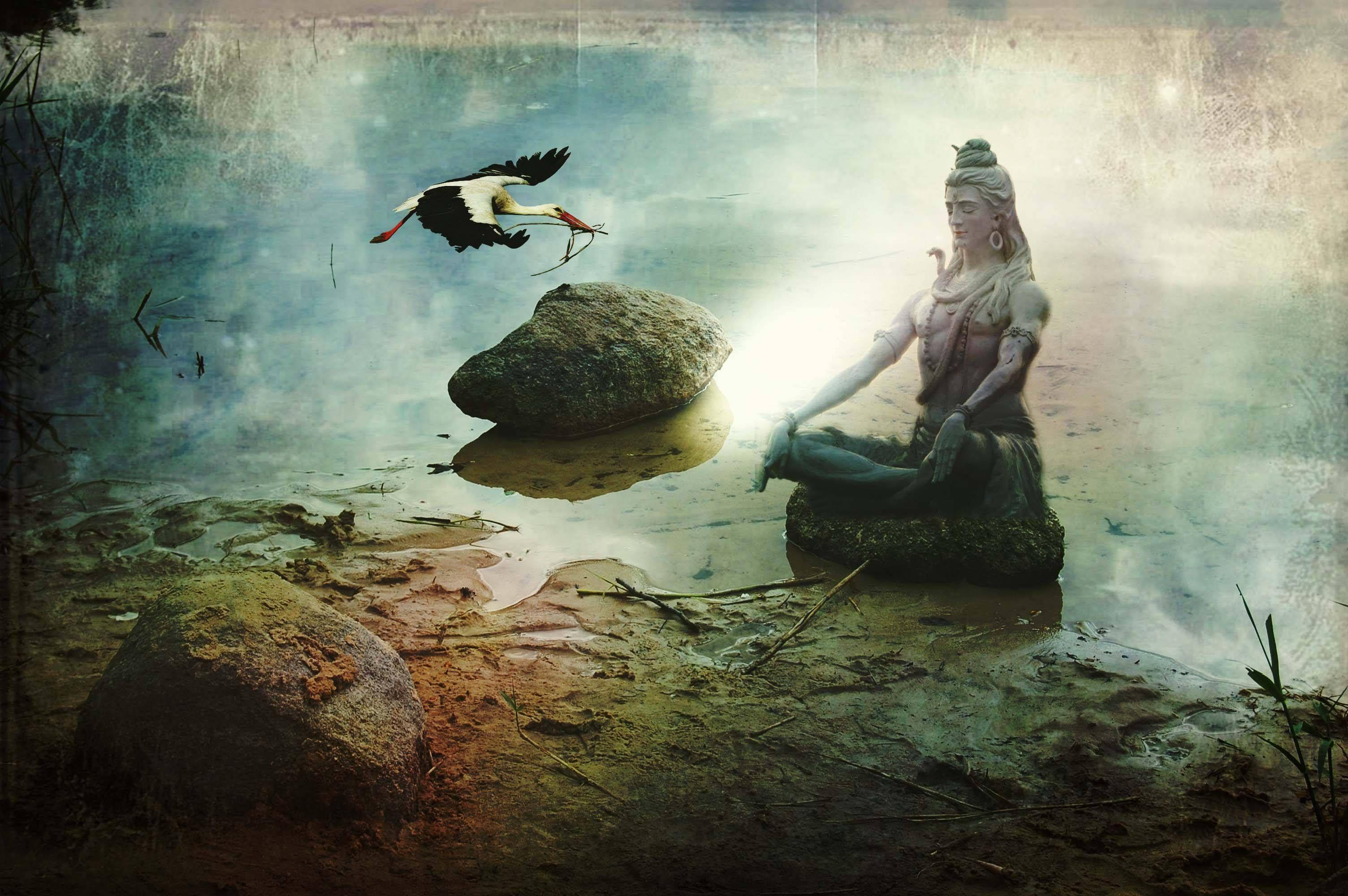Shiva Meditation Wallpapers - Top Free Shiva Meditation Backgrounds ...