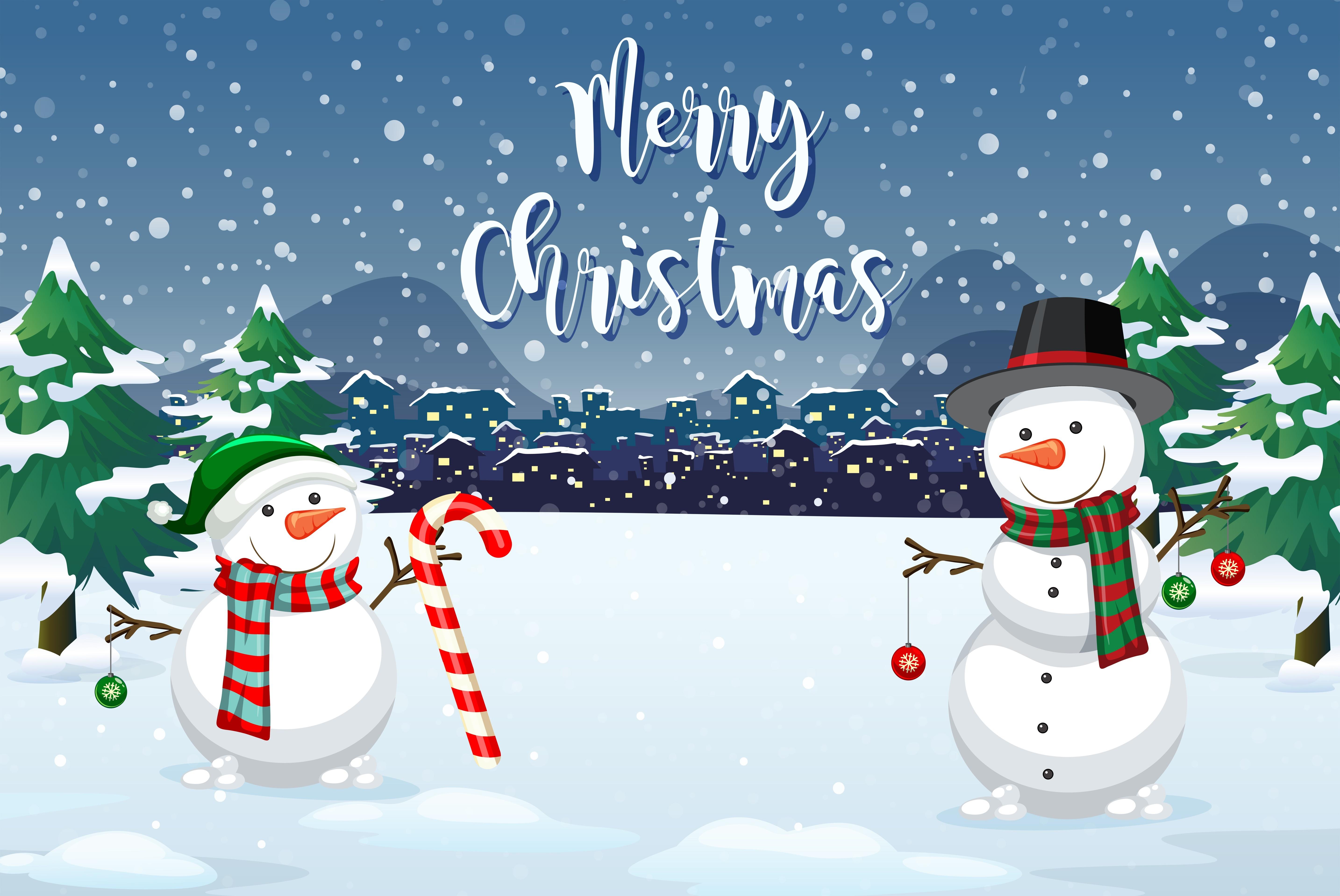 Snowman 4K Wallpapers - Top Free Snowman 4K Backgrounds - WallpaperAccess