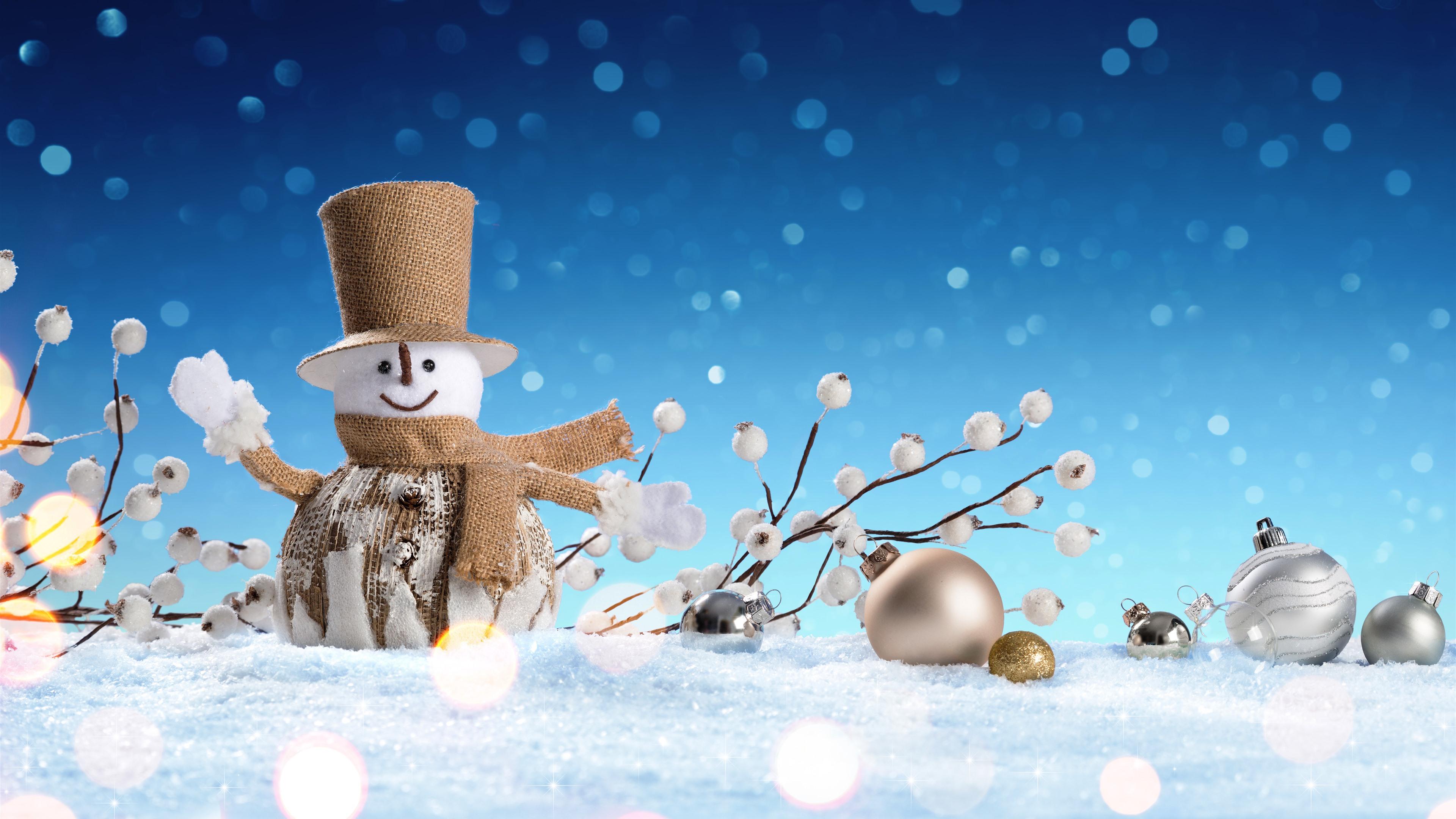 Snowman 4K Wallpapers - Top Free Snowman 4K Backgrounds - WallpaperAccess