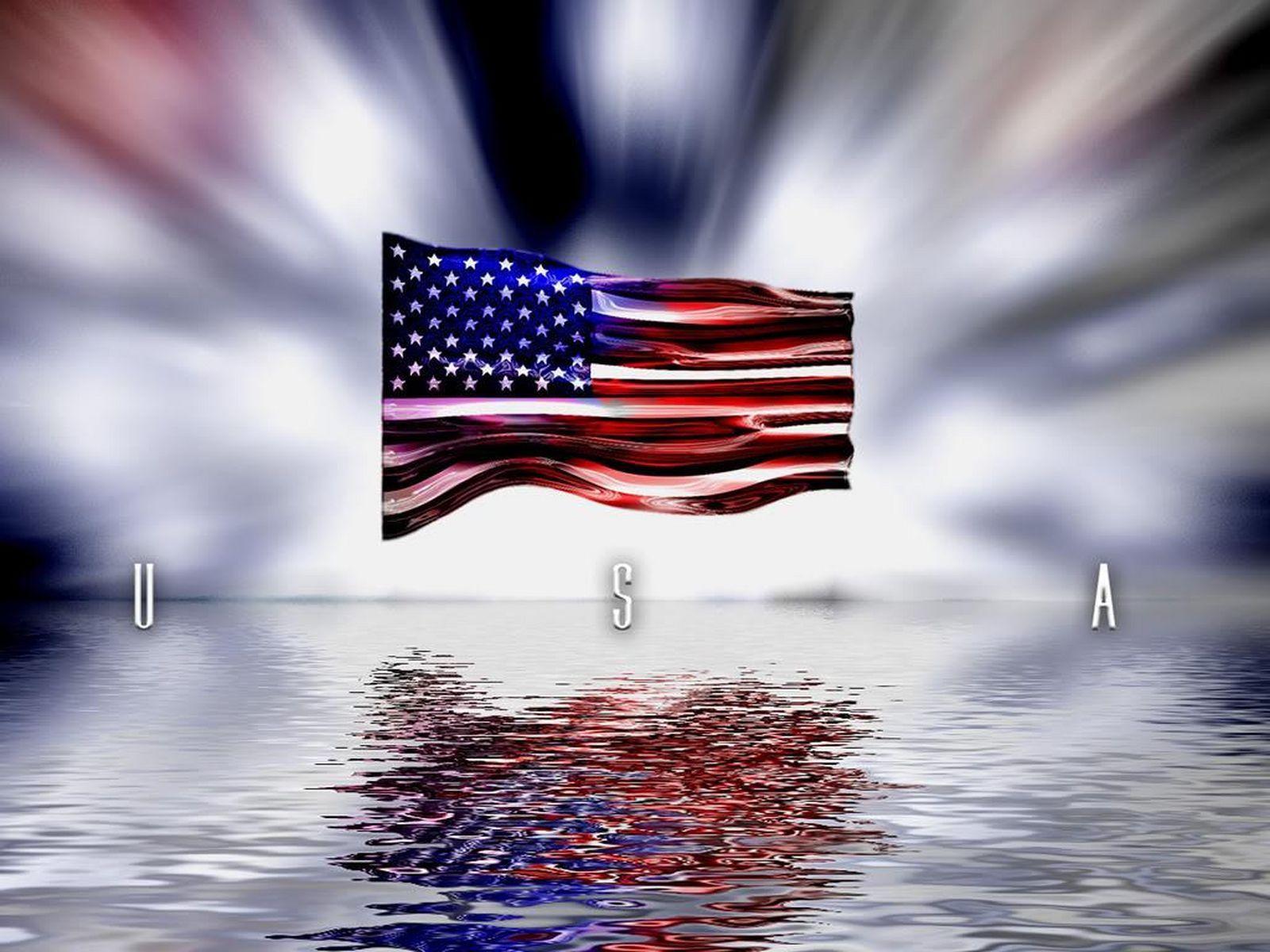 Patriotic American Flag Wallpapers - Top Free Patriotic American Flag ...