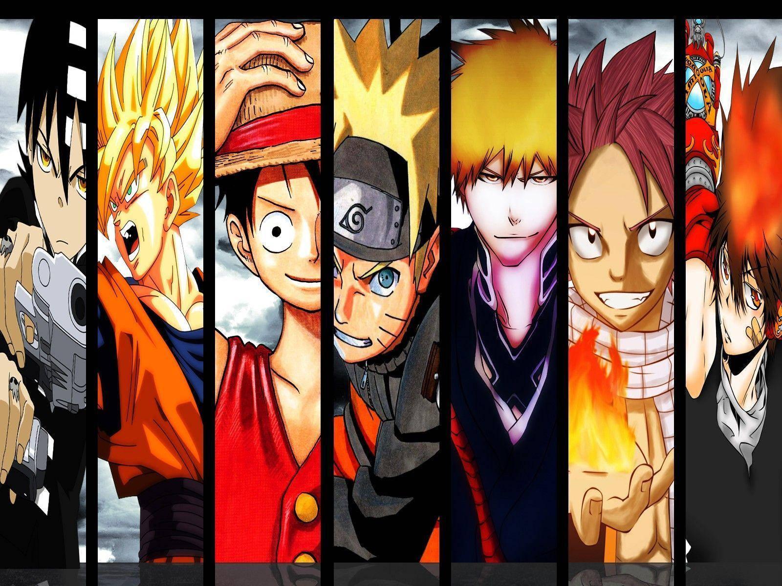 Famous Anime Characters Wallpapers - Top Free Famous Anime Characters ...
