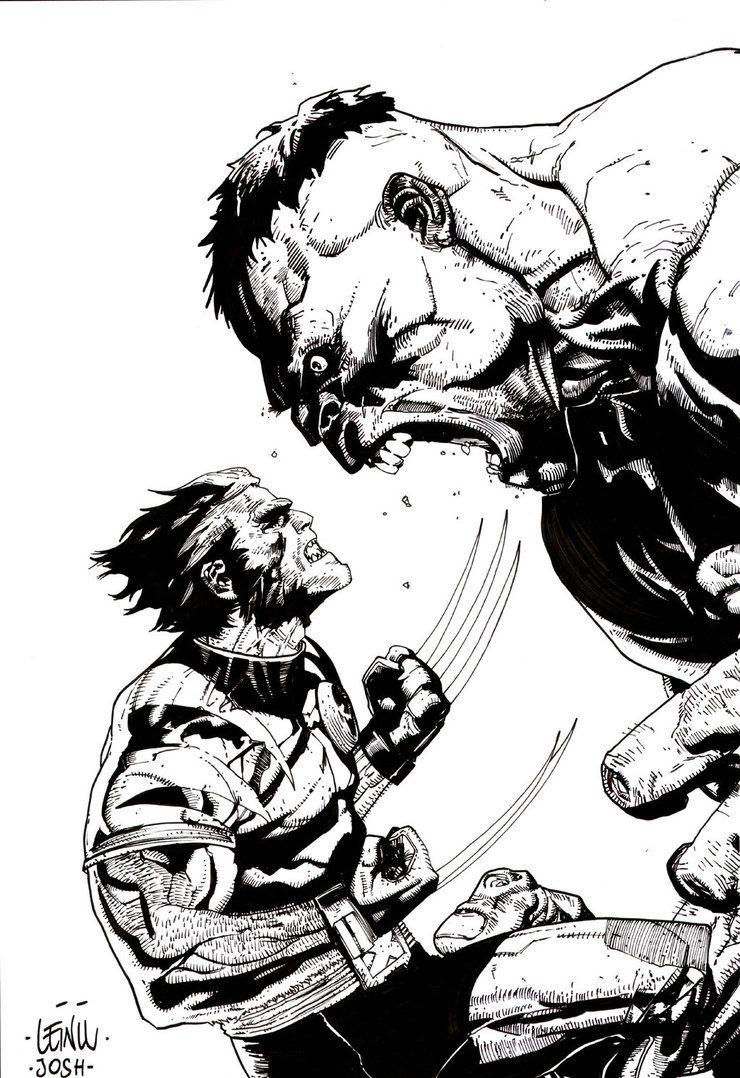 Wolverine Black and White Wallpapers - Top Free Wolverine Black and ...