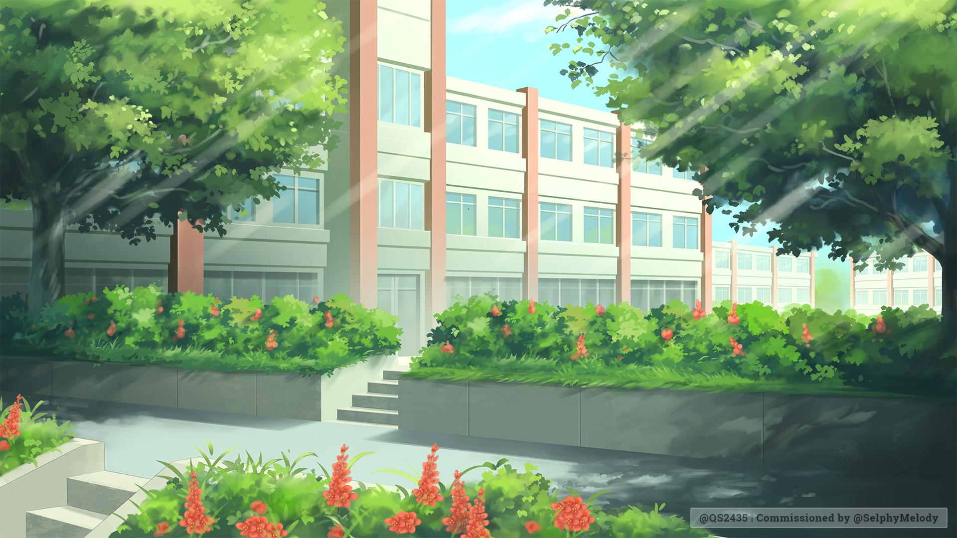 School Garden Wallpapers - Top Free School Garden Backgrounds ...