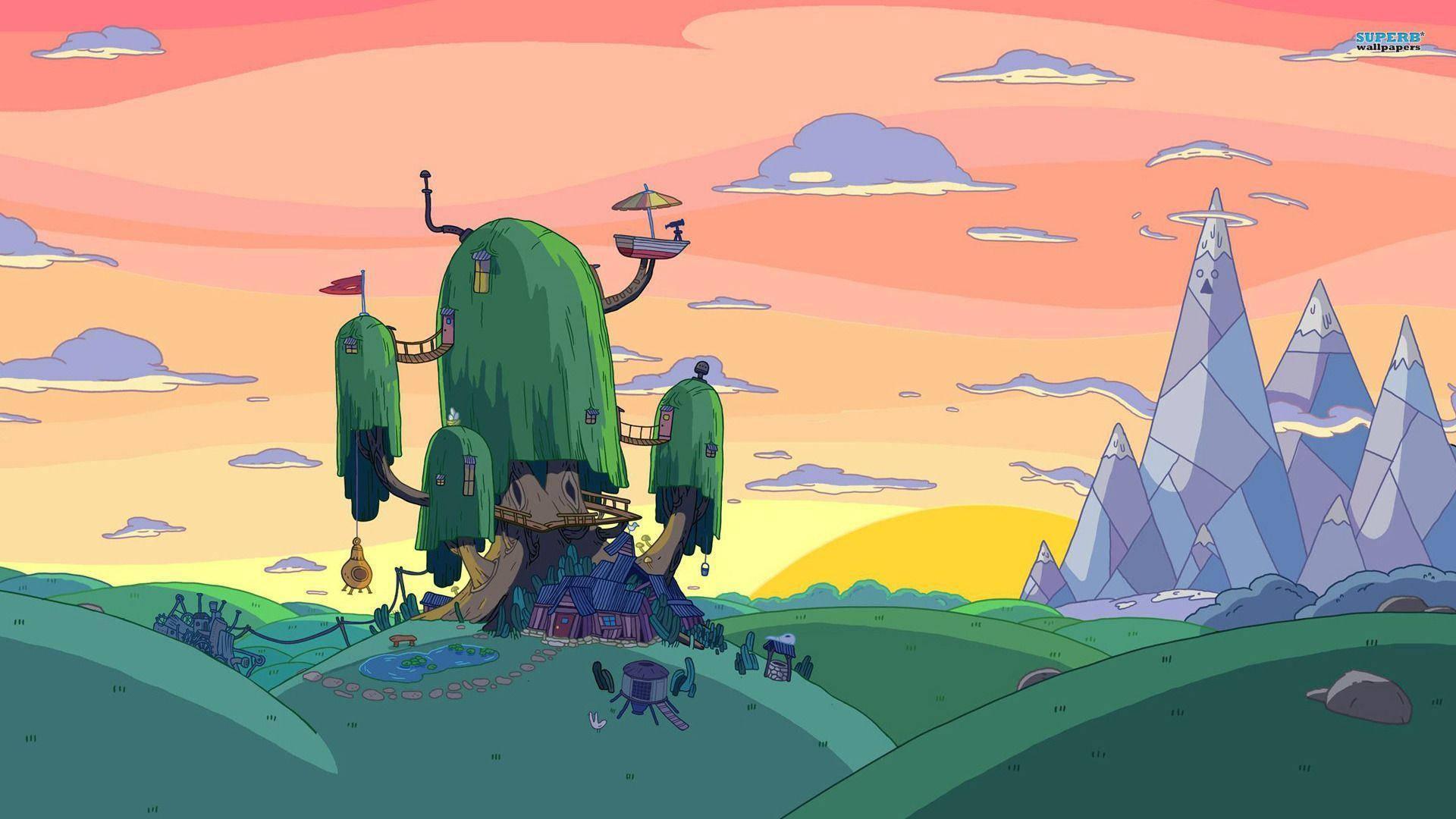 Cartoon Tree House Wallpapers - Top Free Cartoon Tree House Backgrounds ...
