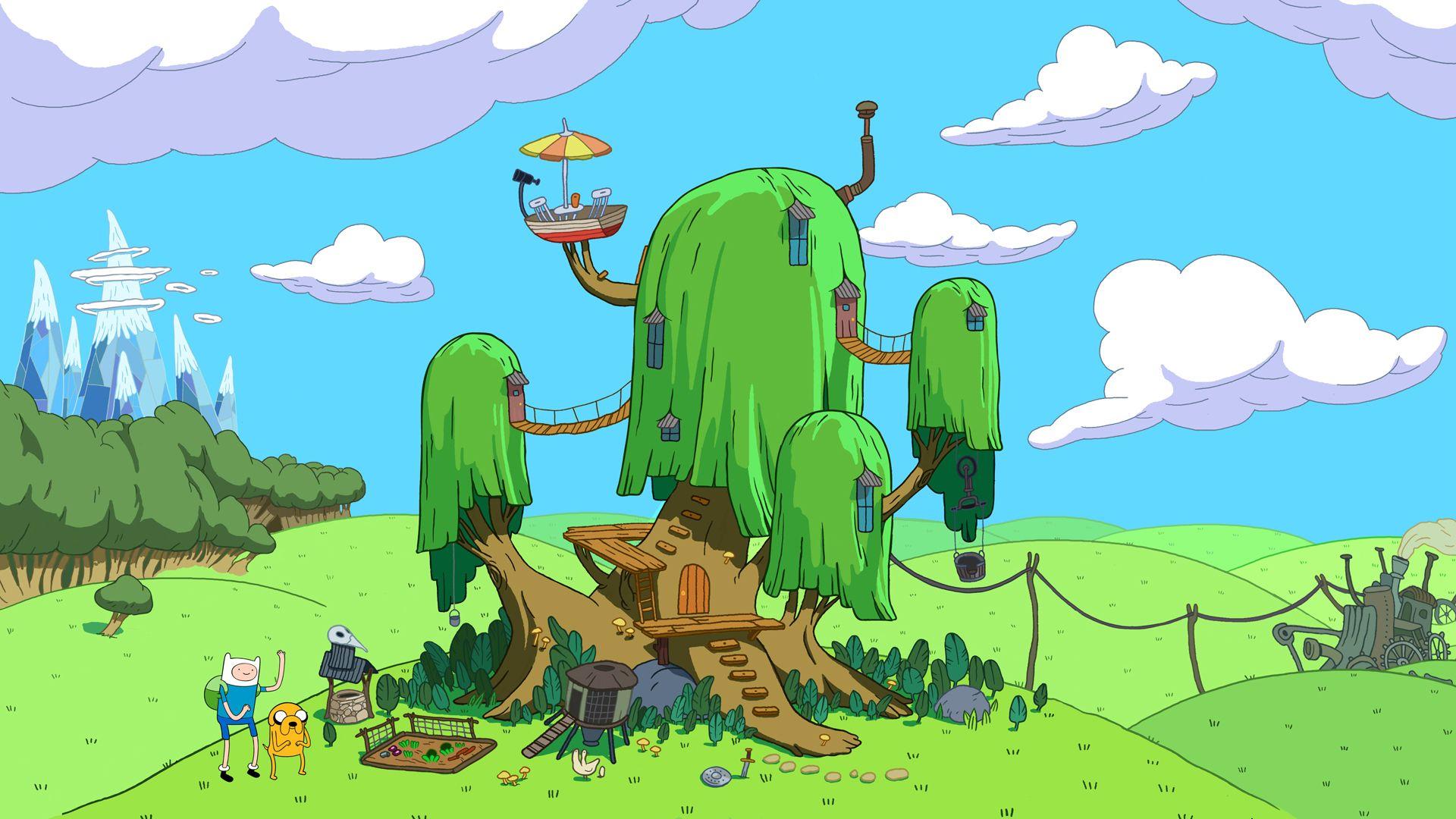 Cartoon Tree House Wallpapers - Top Free Cartoon Tree House Backgrounds ...