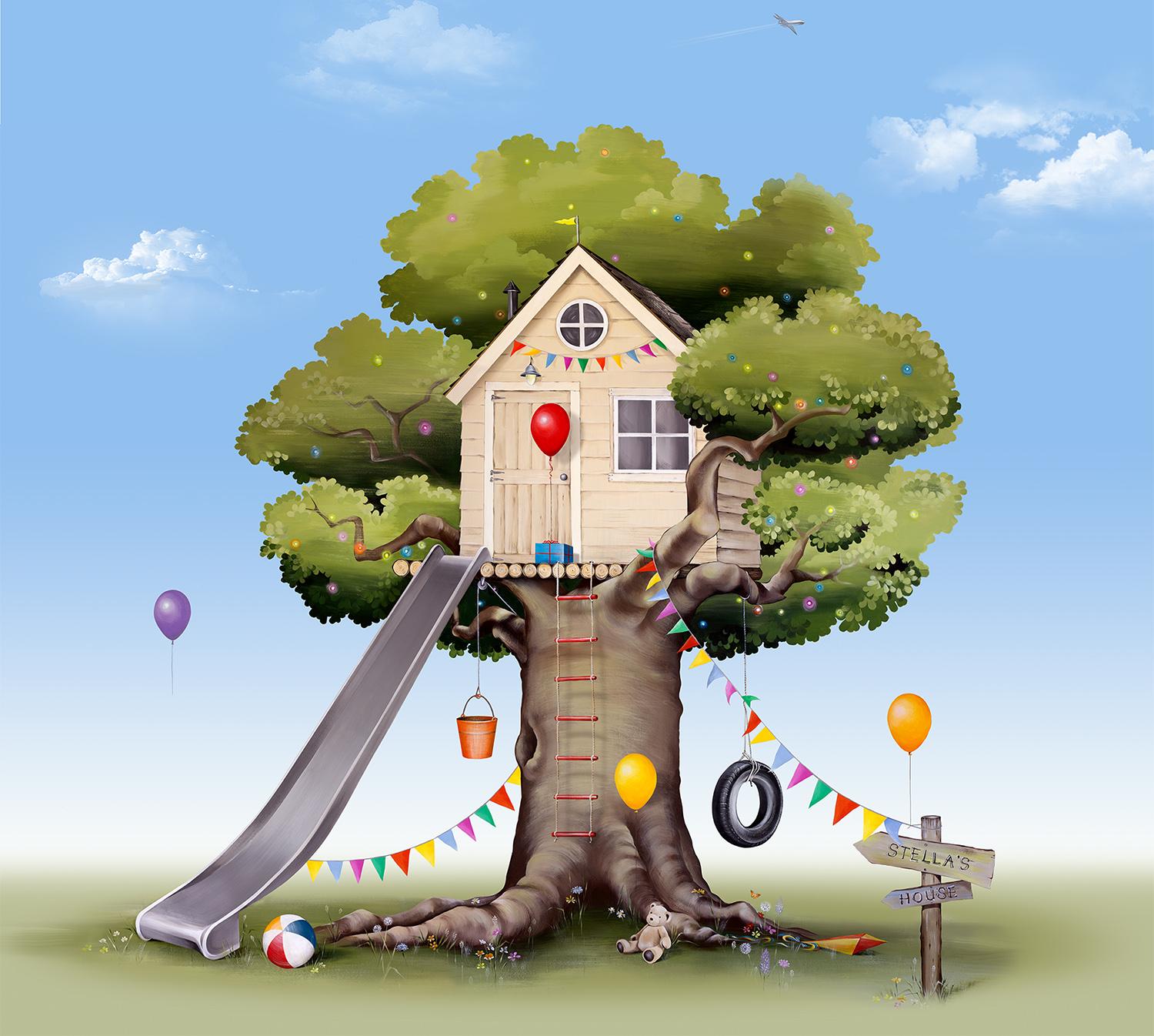 Cartoon Tree House Wallpapers - Top Free Cartoon Tree House Backgrounds ...