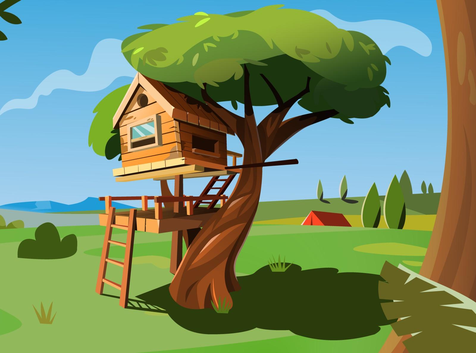 Cartoon Tree House Wallpapers - Top Free Cartoon Tree House Backgrounds ...