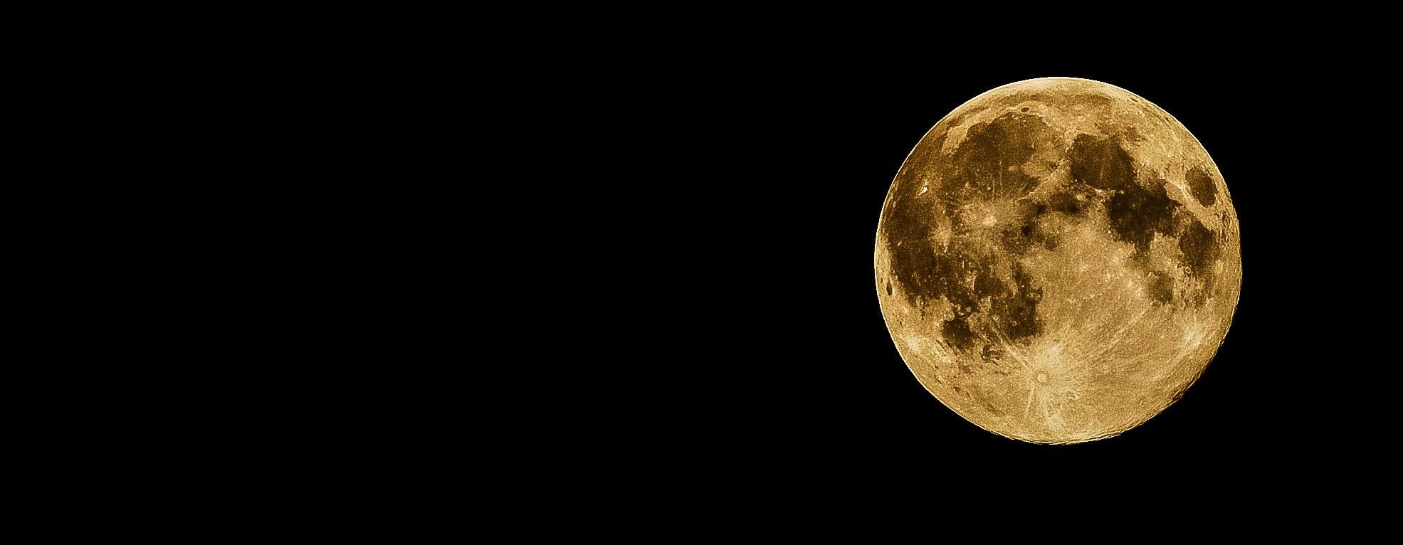 Golden Moon Wallpapers - Top Free Golden Moon Backgrounds - WallpaperAccess