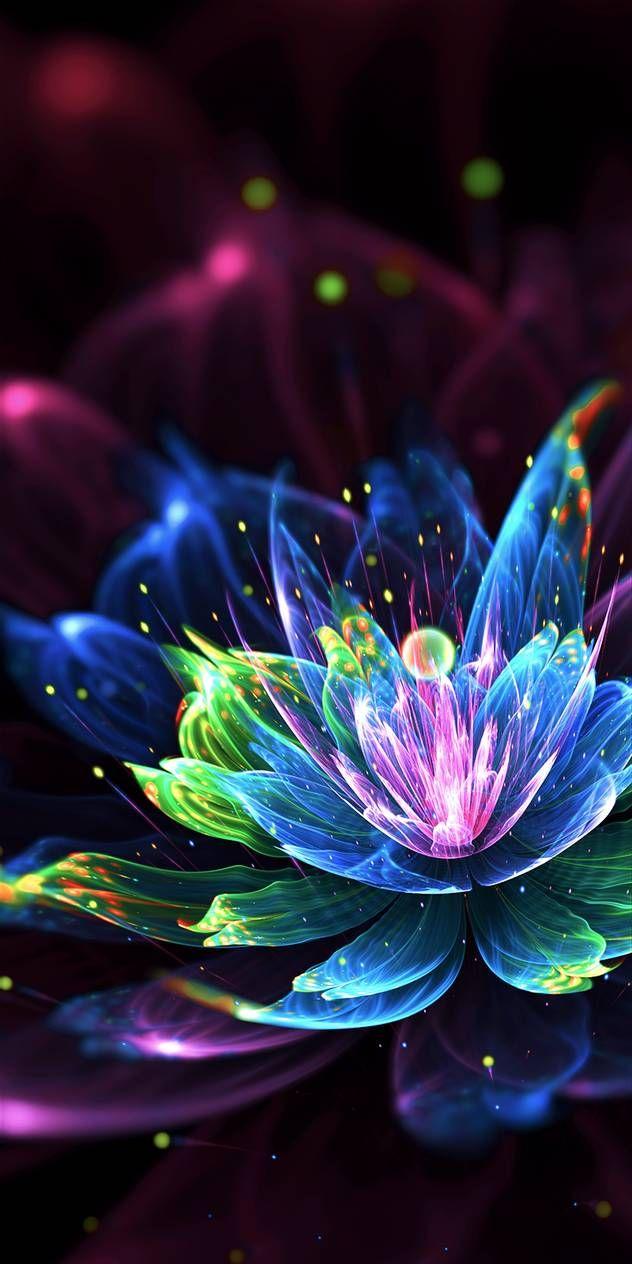 Neon Lotus Flower Wallpapers - Top Free Neon Lotus Flower Backgrounds ...