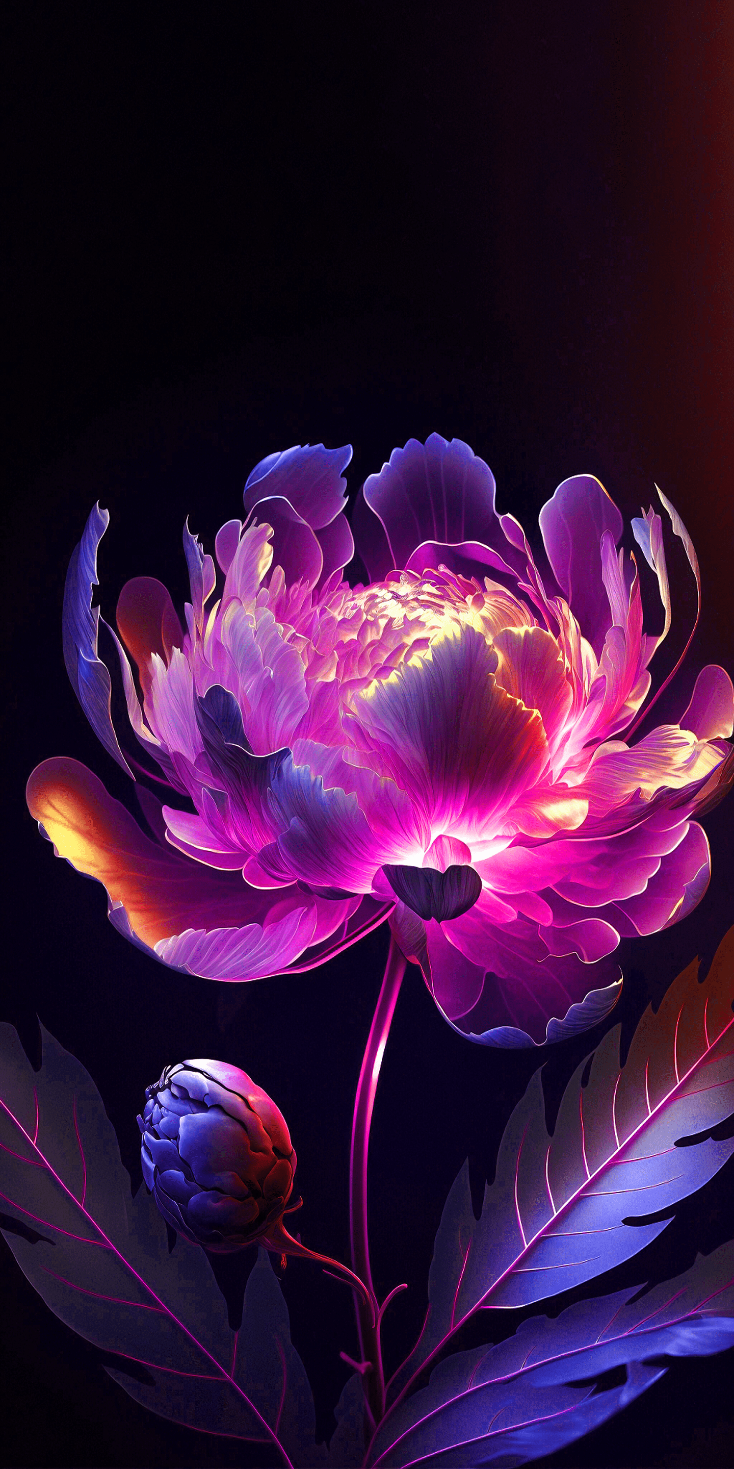 Neon Lotus Flower Wallpapers - Top Free Neon Lotus Flower Backgrounds ...