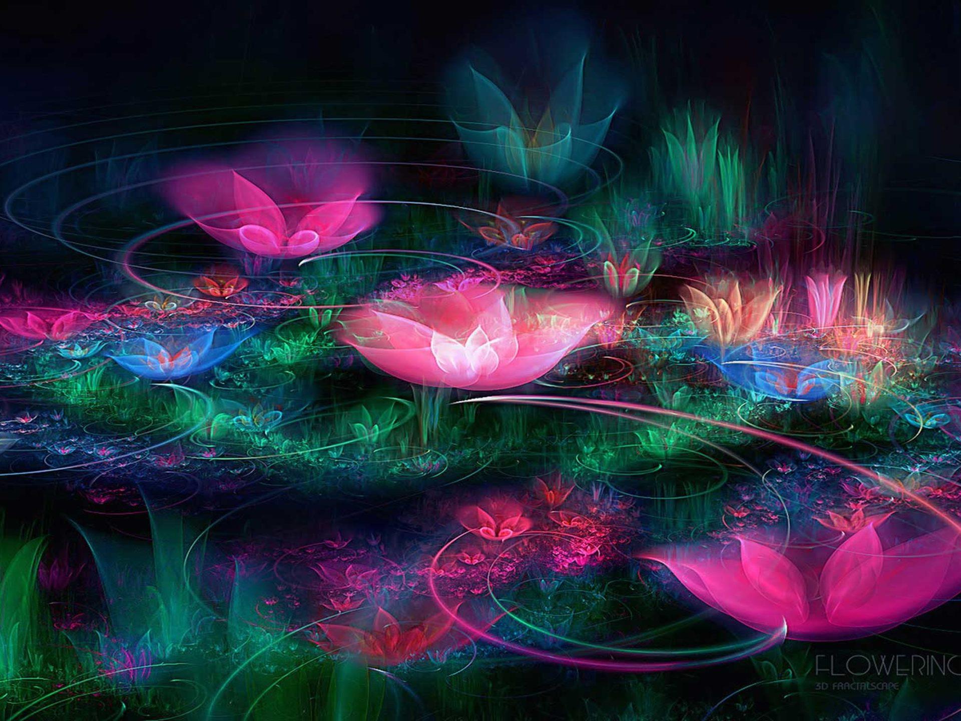 Neon Lotus Flower Wallpapers - Top Free Neon Lotus Flower Backgrounds ...