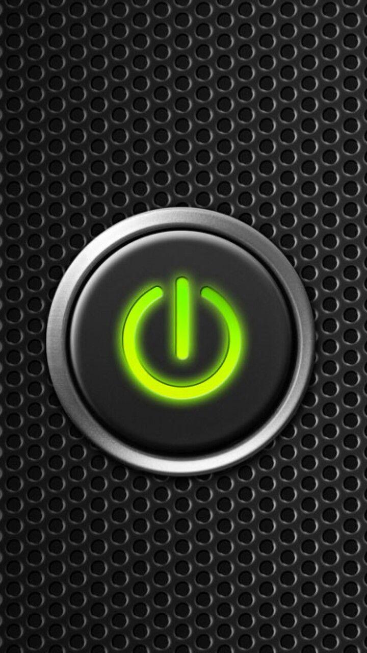 Green Power Button Wallpapers - Top Free Green Power Button Backgrounds ...