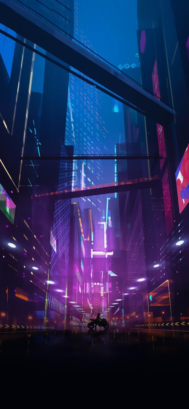 Purple Futuristic Wallpapers - Top Free Purple Futuristic Backgrounds ...