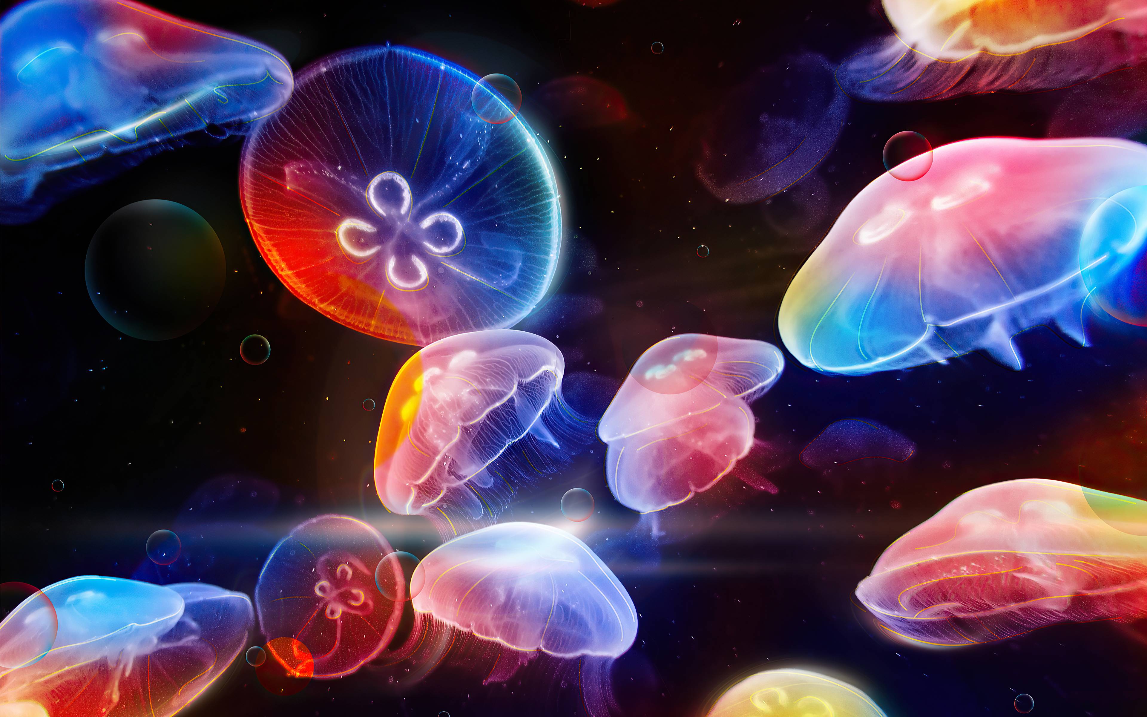 Jellyfish Laptop Wallpapers - Top Free Jellyfish Laptop Backgrounds ...