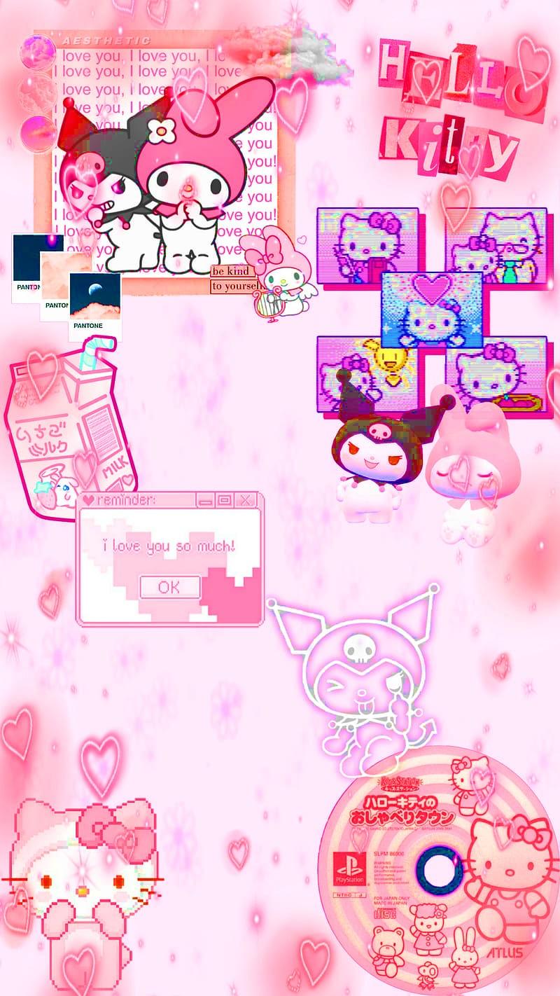 Hello Kitty Grunge Wallpapers - Top Free Hello Kitty Grunge Backgrounds ...
