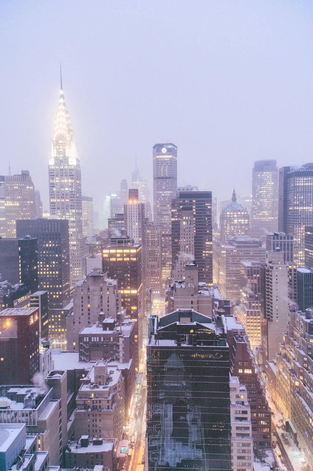 Cityscape New York Winter Wallpapers - Top Free Cityscape New York ...