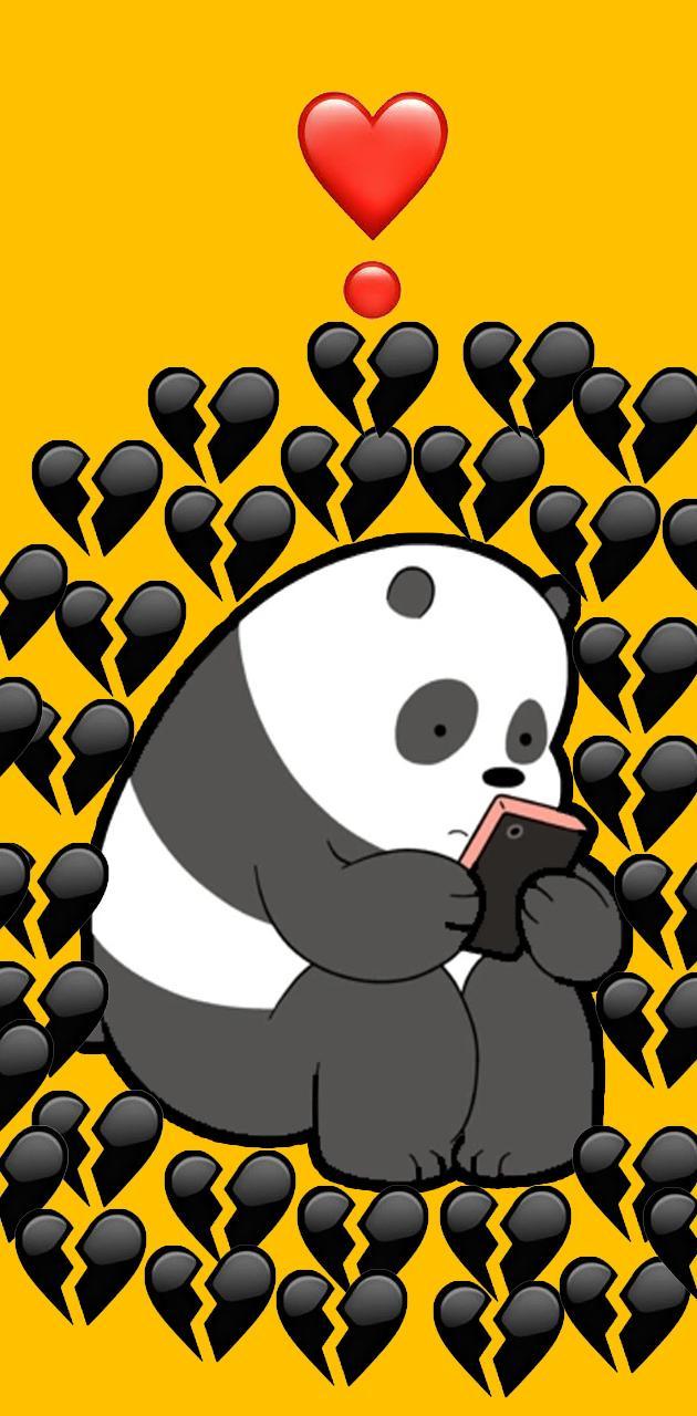 Famous Sad Panda Painting