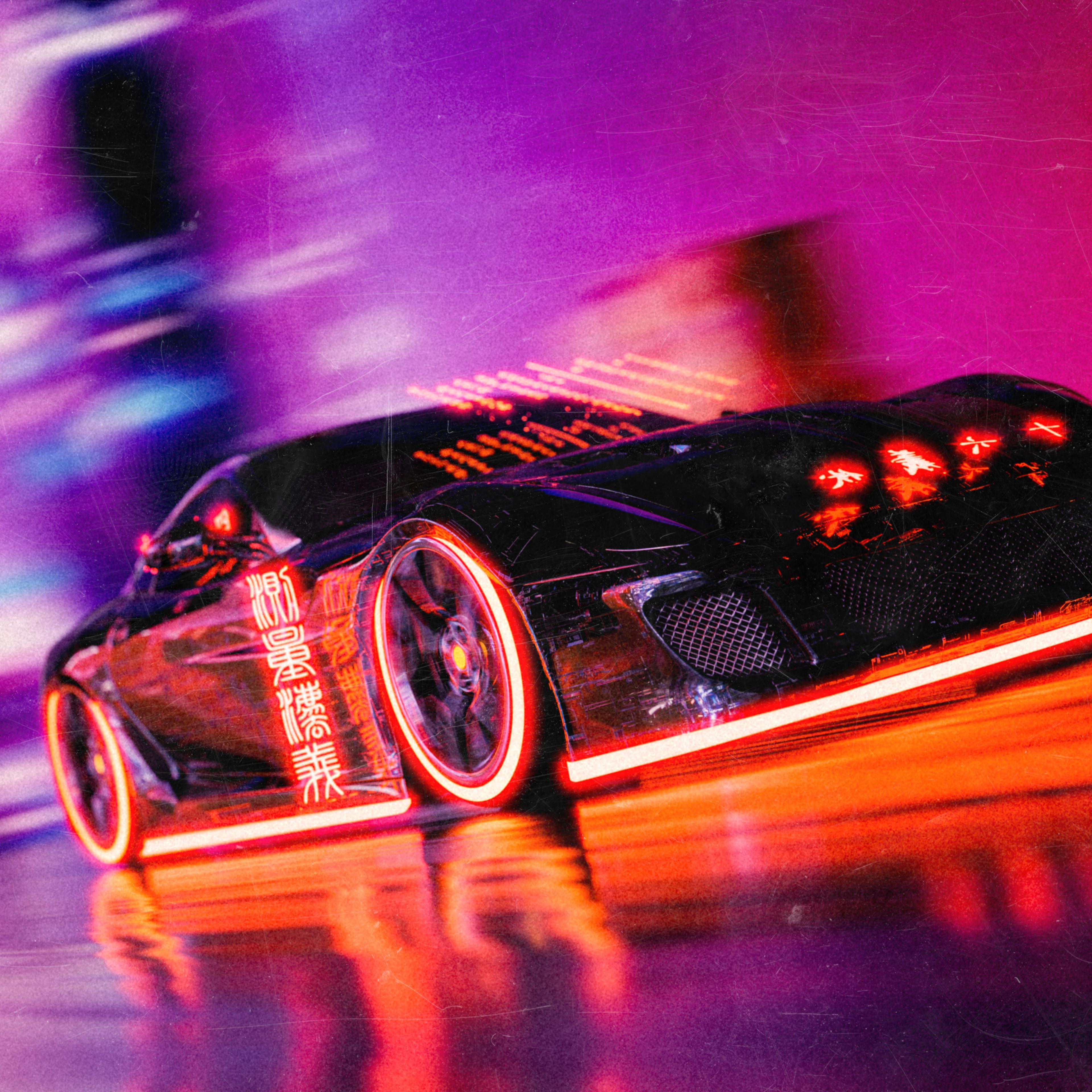 Neon Red Car Wallpapers - Top Free Neon Red Car Backgrounds ...