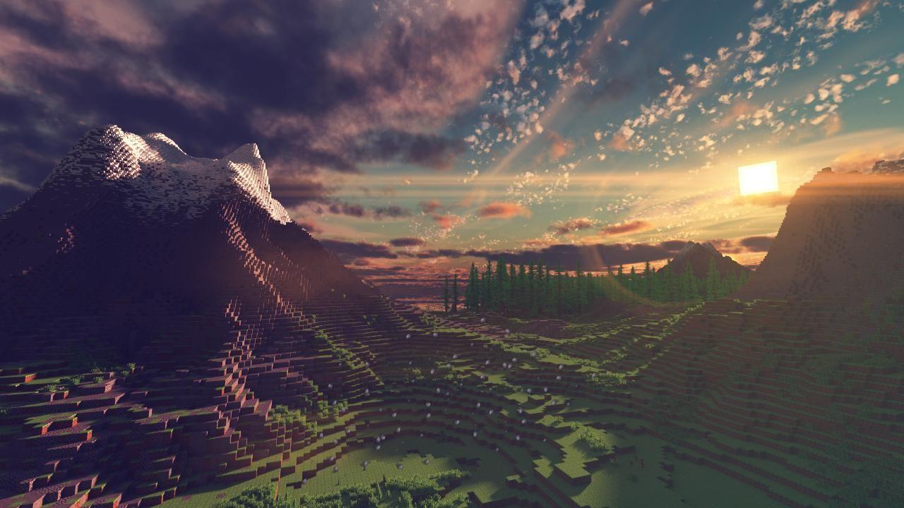 Minecraft Scenery Wallpapers - Top Free Minecraft Scenery Backgrounds ...