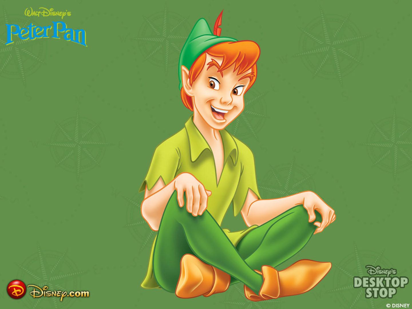 Peter Pan Cartoon Wallpapers - Top Free Peter Pan Cartoon Backgrounds ...