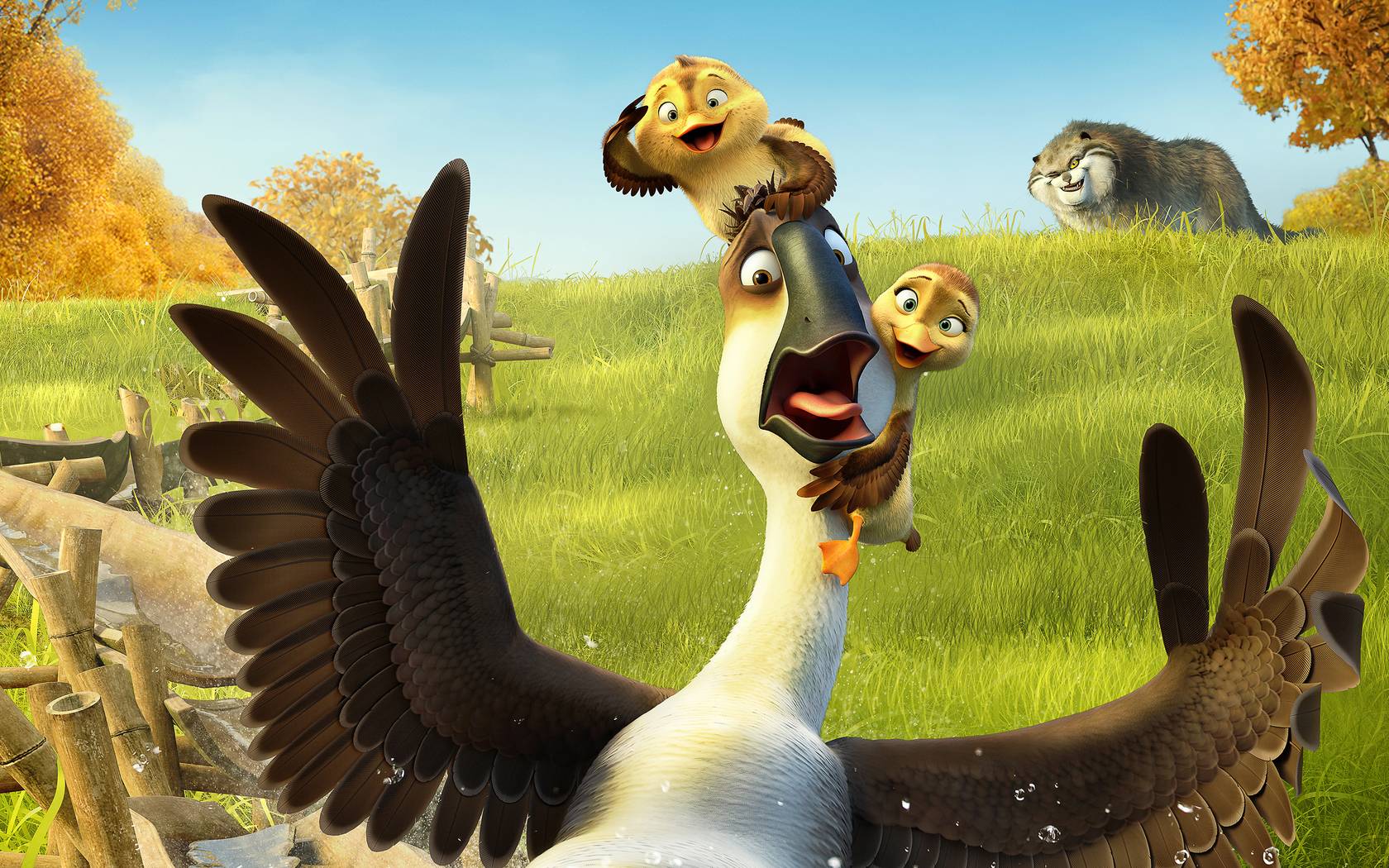Cartoon Geese Wallpapers - Top Free Cartoon Geese Backgrounds ...