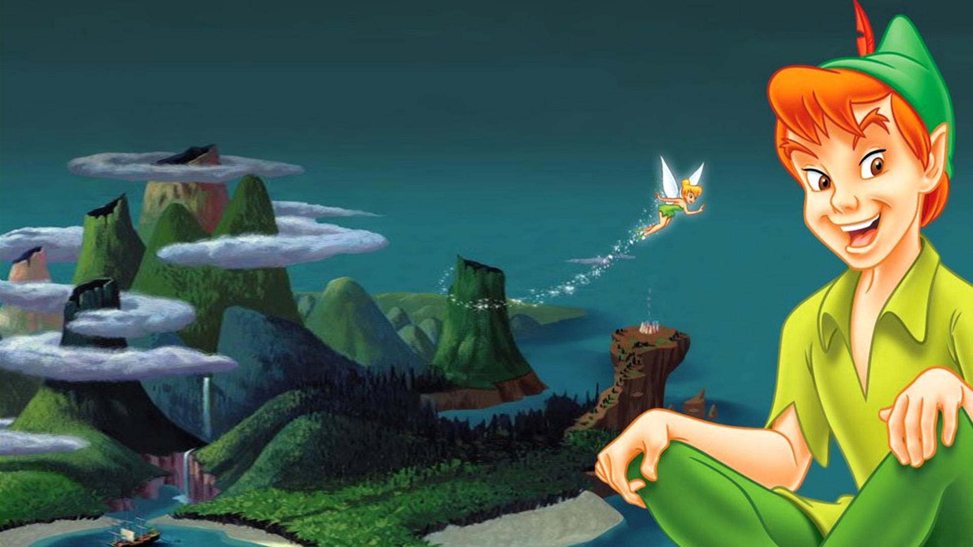 Peter Pan Cartoon Wallpapers - Top Free Peter Pan Cartoon Backgrounds ...