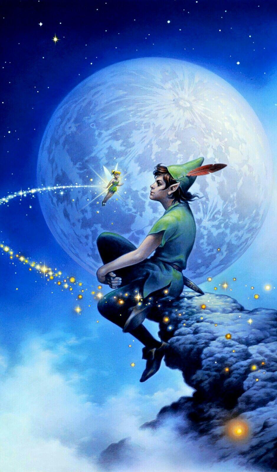 Peter Pan Cartoon Wallpapers - Top Free Peter Pan Cartoon Backgrounds ...