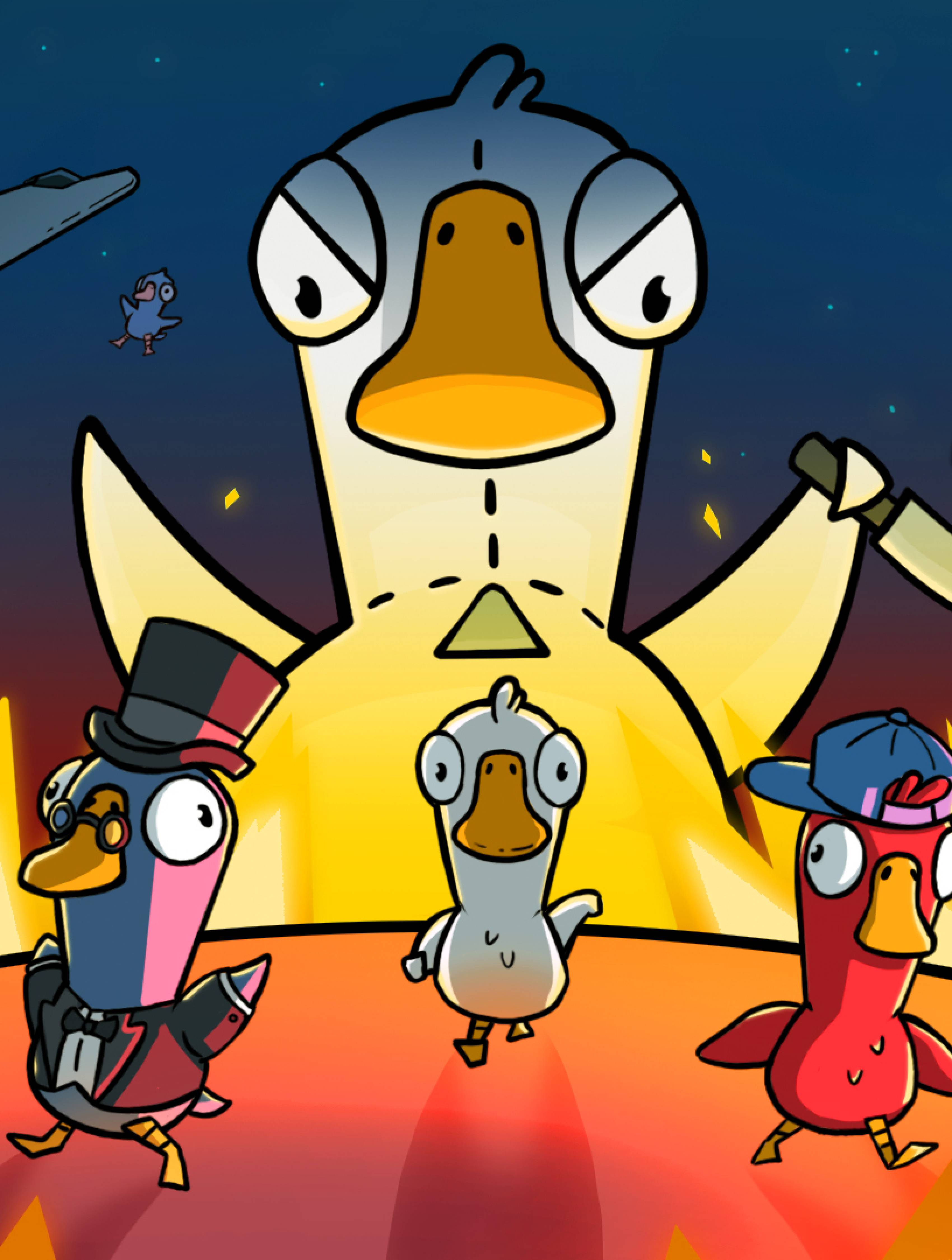 Cartoon Geese Wallpapers - Top Free Cartoon Geese Backgrounds ...