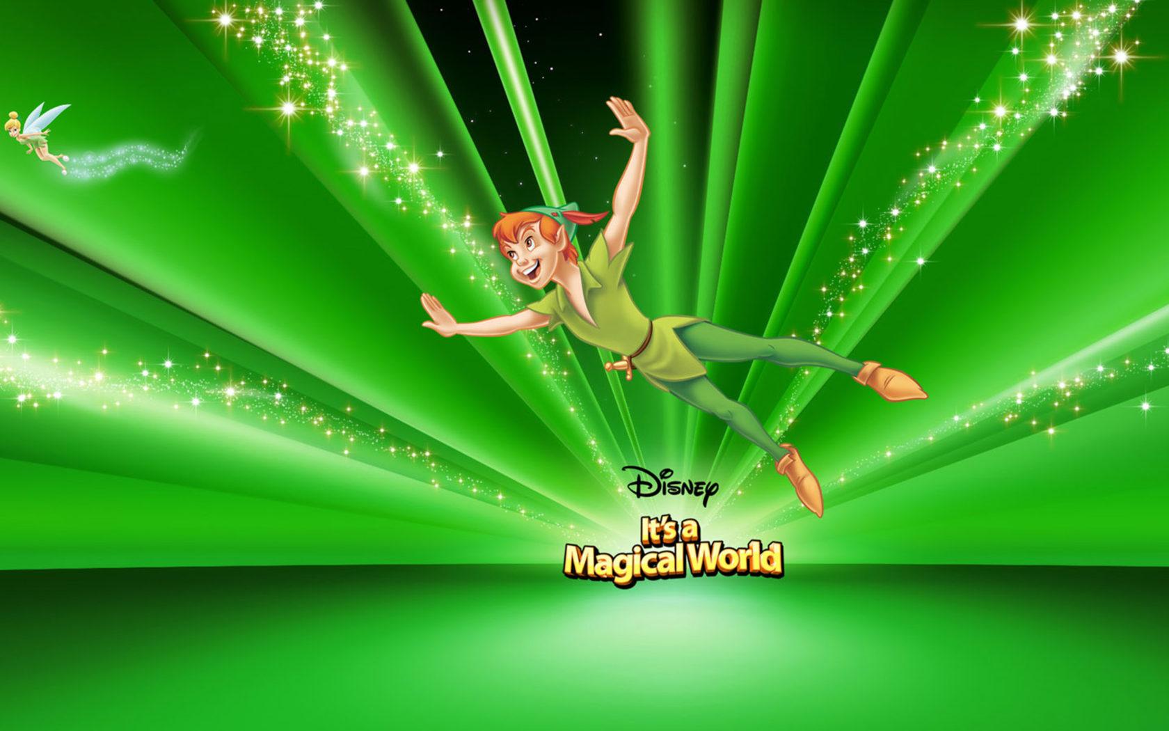 Peter Pan Cartoon Wallpapers - Top Free Peter Pan Cartoon Backgrounds ...