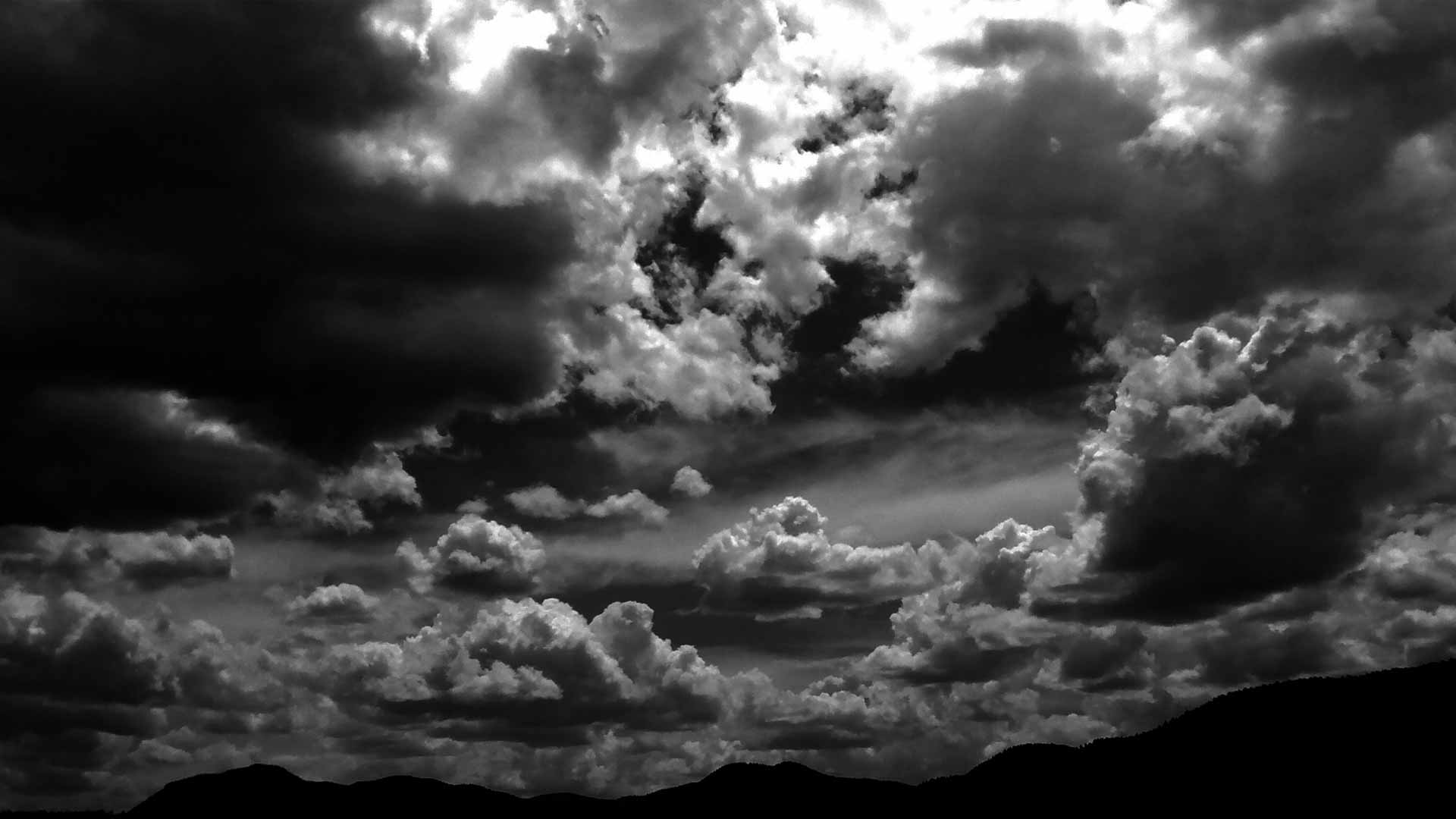 Black Clouds Desktop Wallpapers - Top Free Black Clouds Desktop ...