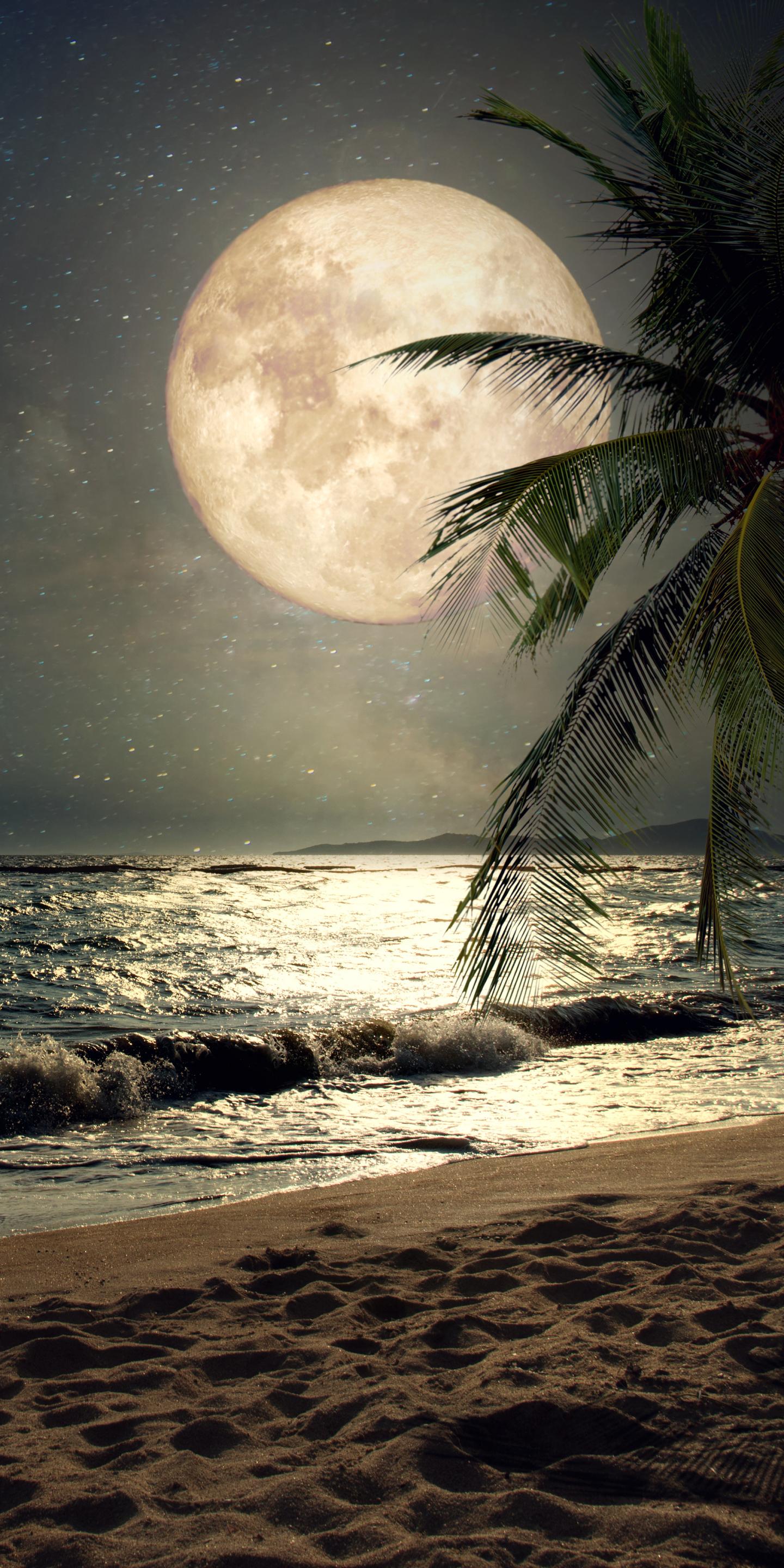 Moon Mobile Wallpapers - Top Free Moon Mobile Backgrounds - WallpaperAccess