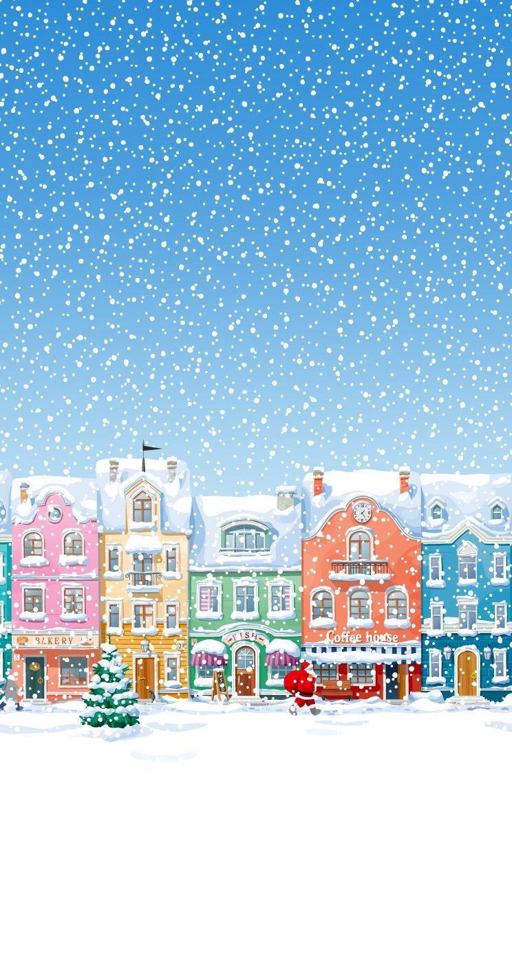 Vintage Winter Holiday Wallpapers - Top Free Vintage Winter Holiday ...