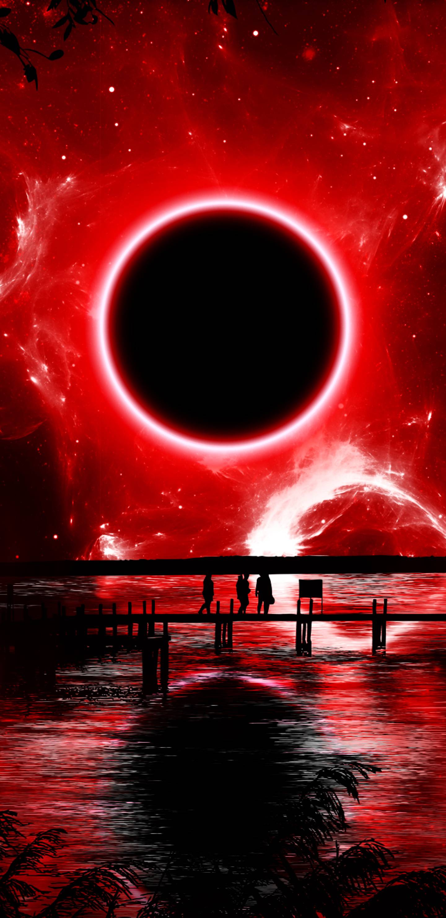 Red Eclipse Wallpapers - Top Free Red Eclipse Backgrounds - WallpaperAccess