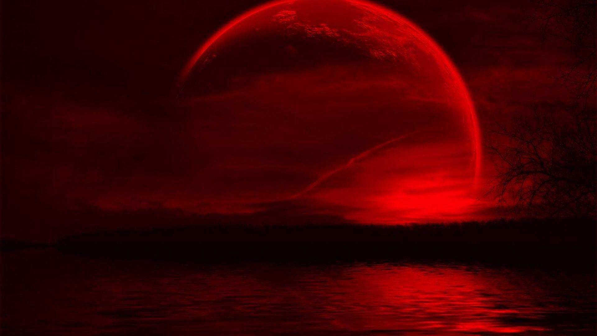 Red Eclipse Wallpapers - Top Free Red Eclipse Backgrounds - WallpaperAccess