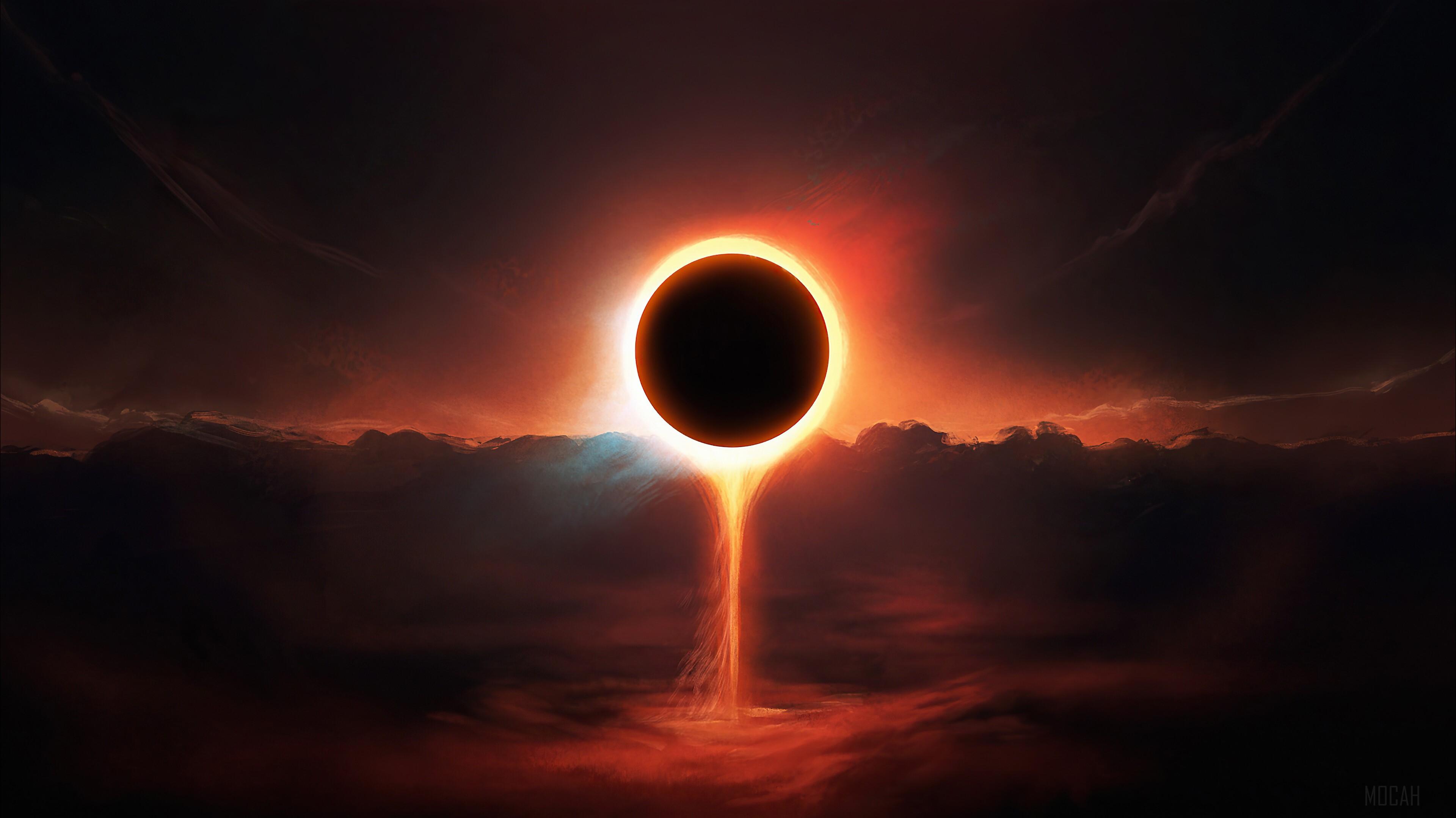 Red Eclipse Wallpapers - Top Free Red Eclipse Backgrounds - WallpaperAccess