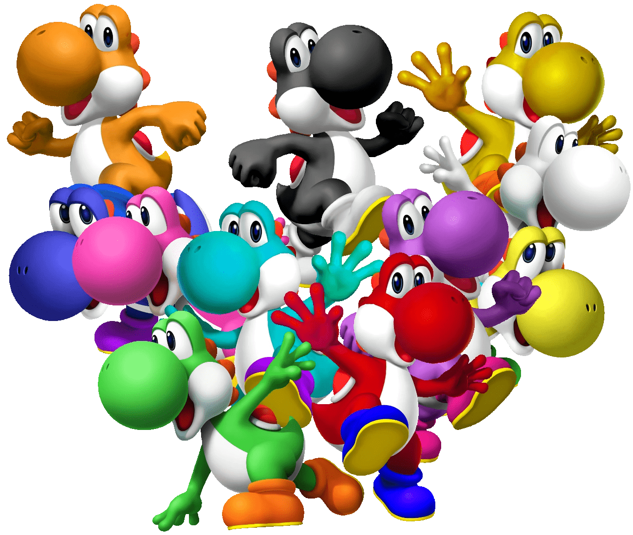 Red Yoshi Wallpapers - Top Free Red Yoshi Backgrounds - WallpaperAccess