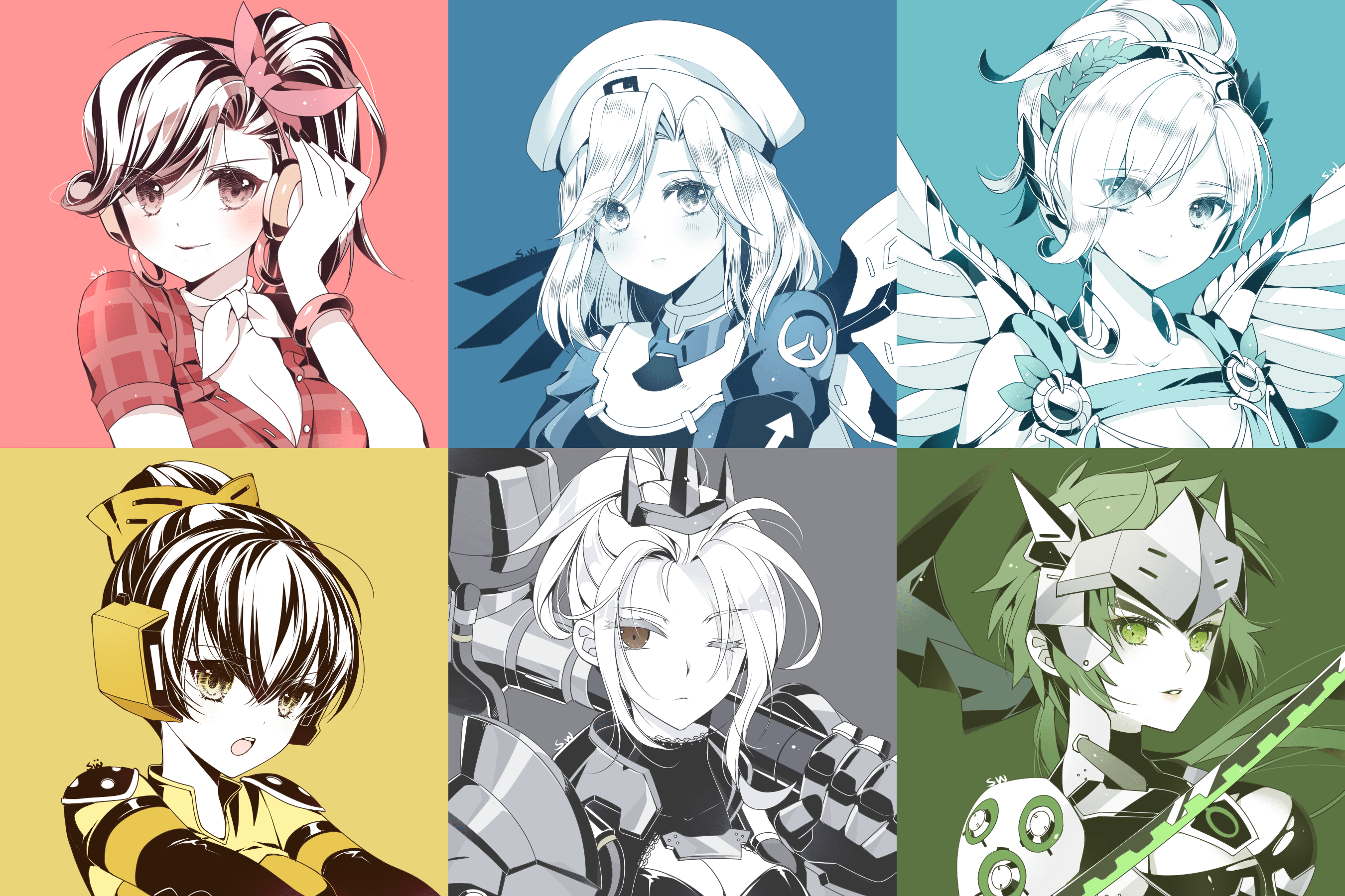 Mercy and Genji Wallpapers - Top Free Mercy and Genji Backgrounds ...