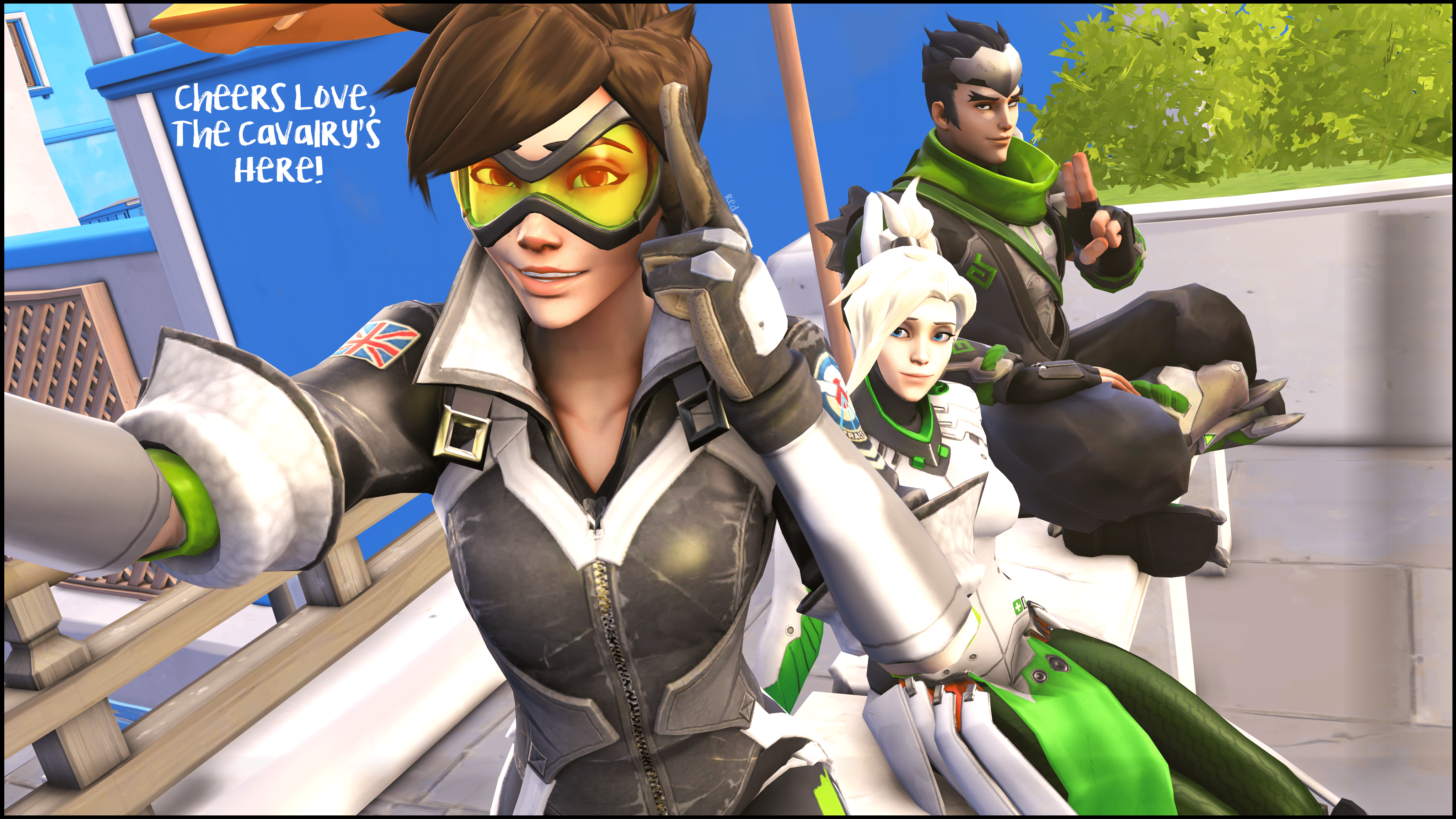 Mercy and Genji Wallpapers - Top Free Mercy and Genji Backgrounds ...