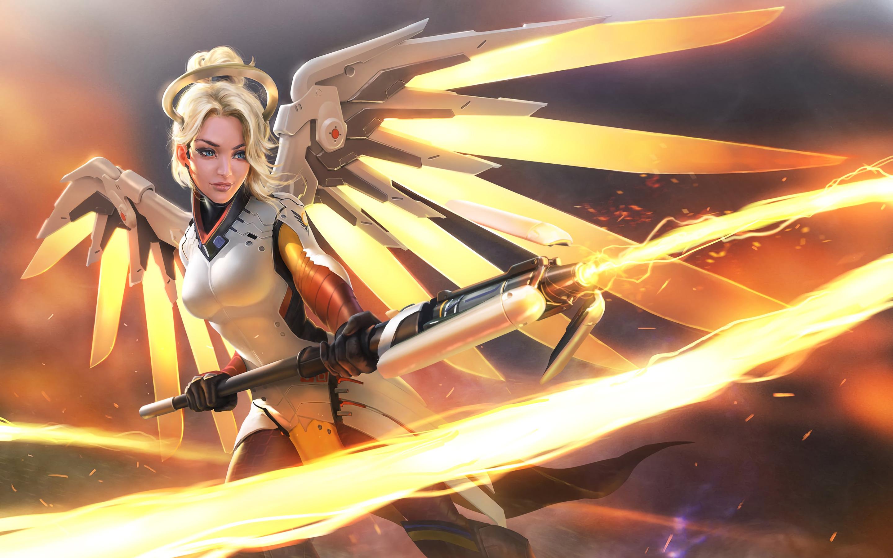 Mercy and Genji Wallpapers - Top Free Mercy and Genji Backgrounds ...