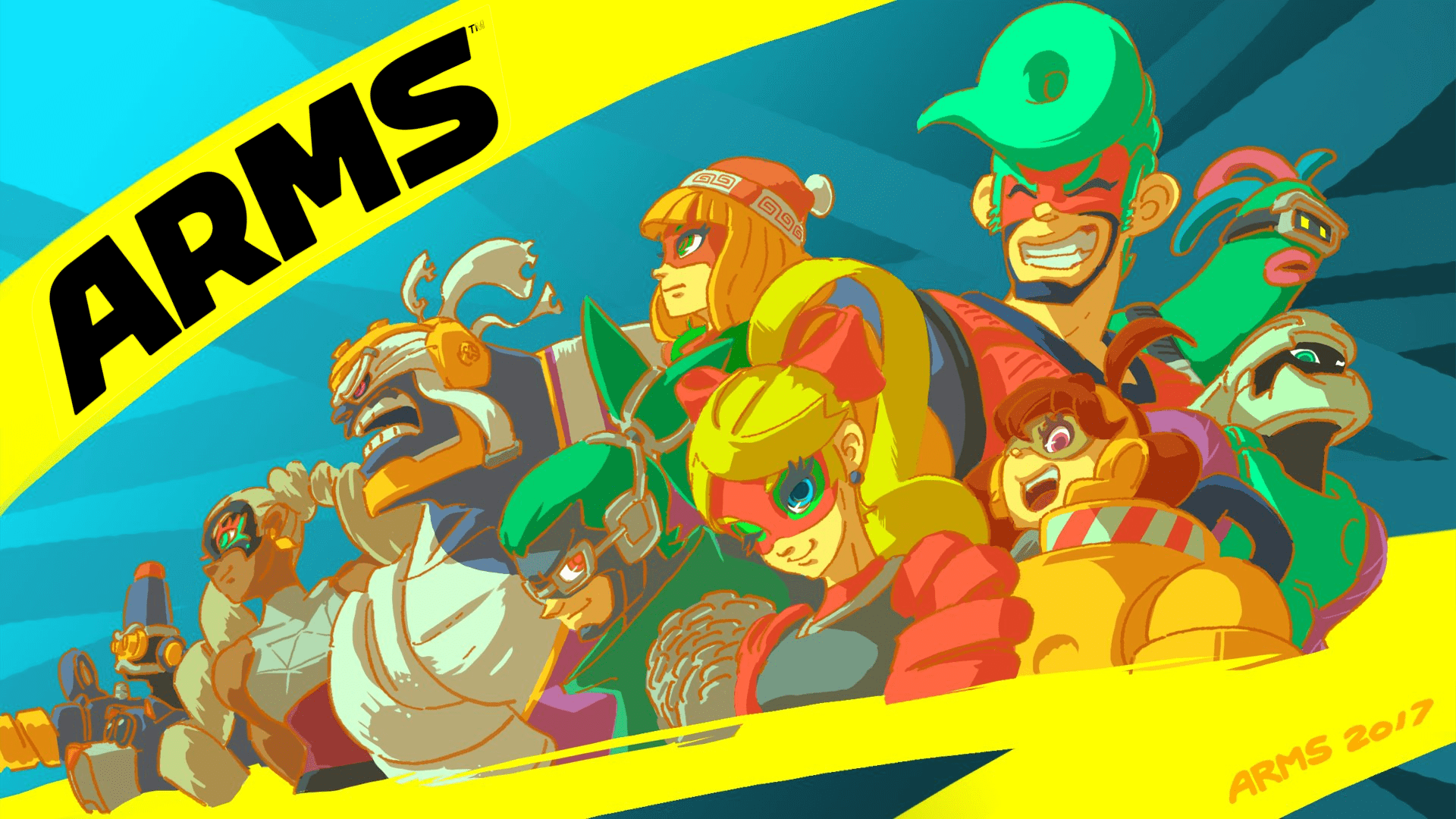 ARMS Nintendo Switch Wallpapers - Top Free ARMS Nintendo Switch ...
