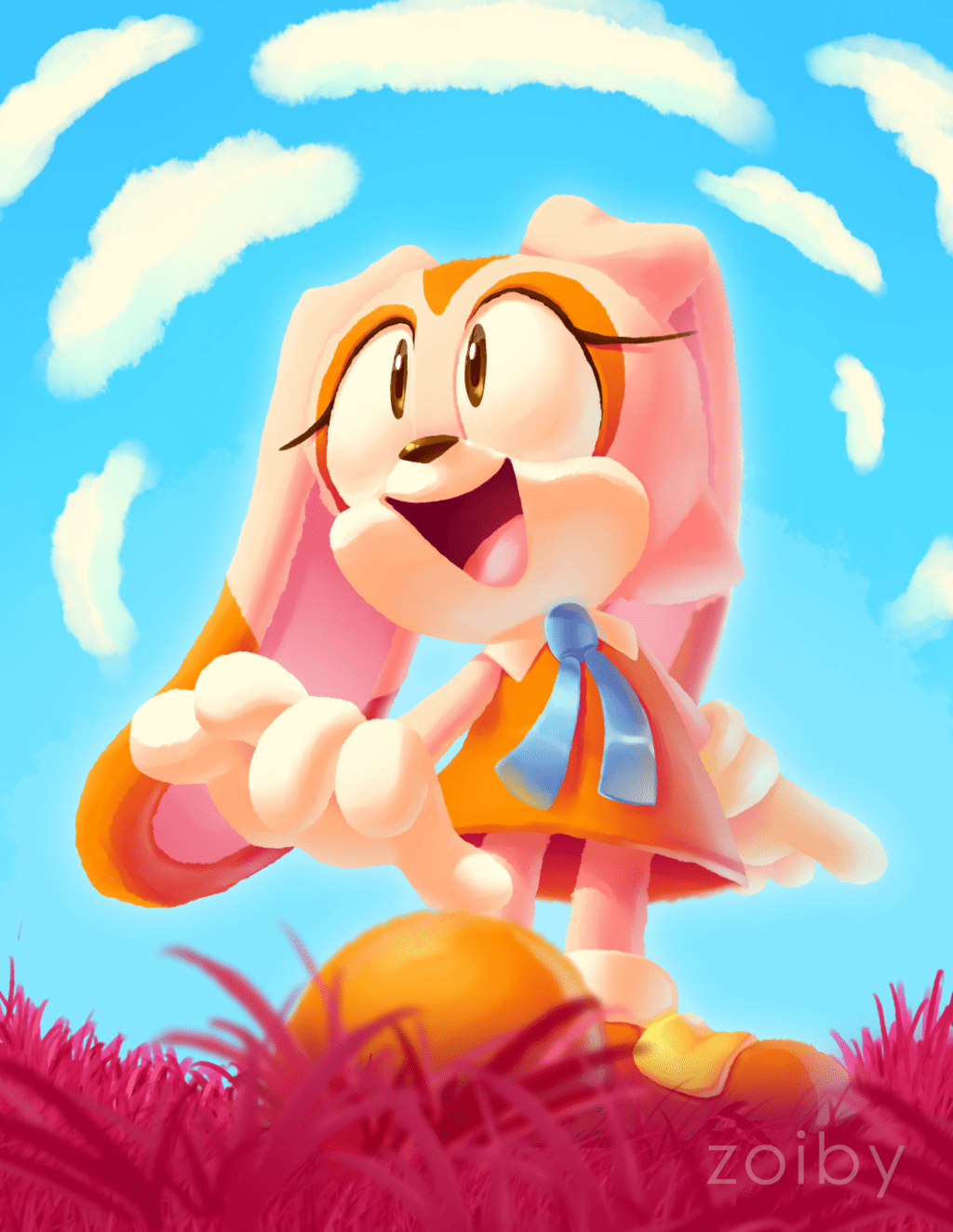 Cream the Rabbit Wallpapers - Top Free Cream the Rabbit Backgrounds ...