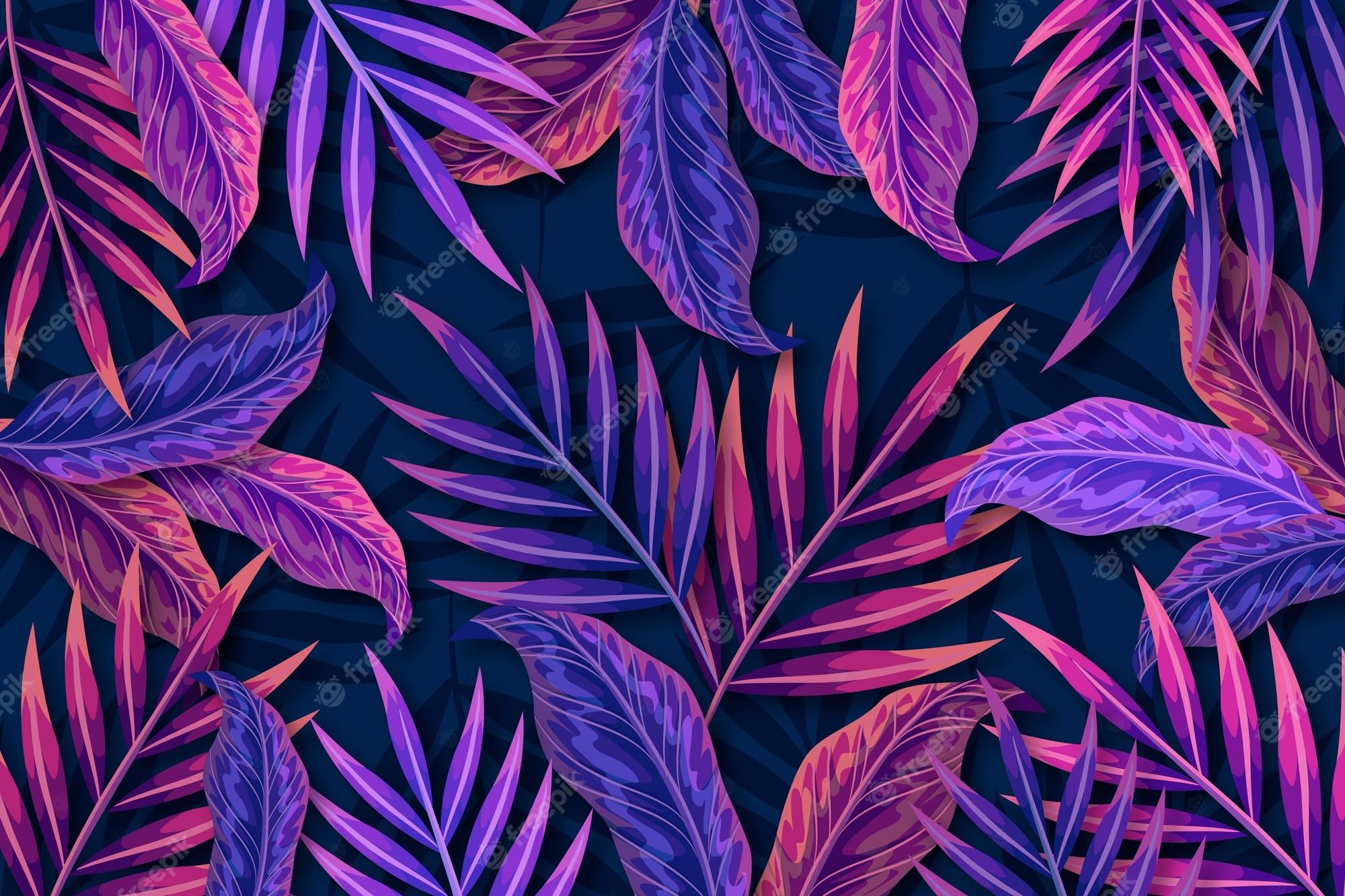 Purple Leaves Wallpapers - Top Free Purple Leaves Backgrounds ...