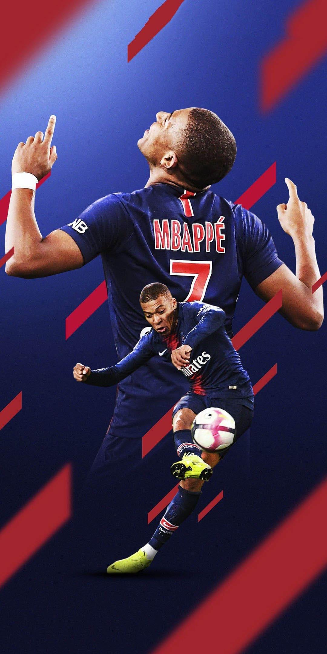 Mbappe 2023 Wallpapers Top Free Mbappe 2023 Backgrounds Wallpaperaccess