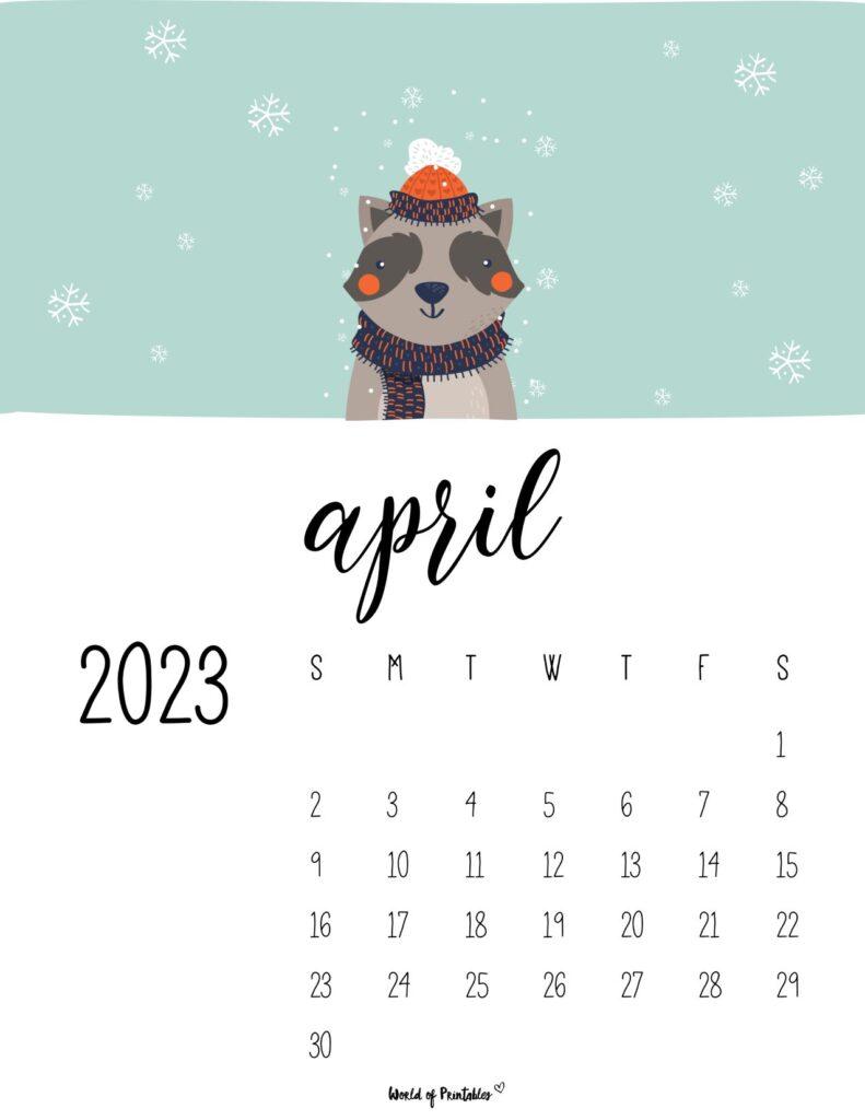 April 2023 Calendar Wallpapers - Top Free April 2023 Calendar ...