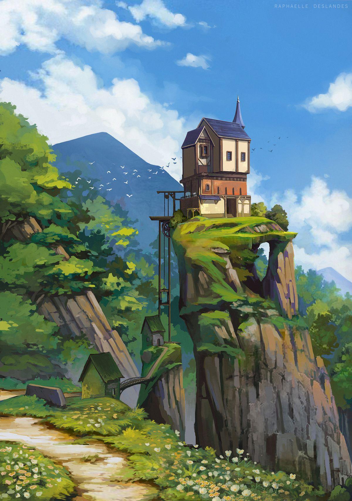 Anime Environment Wallpapers - Top Free Anime Environment Backgrounds ...