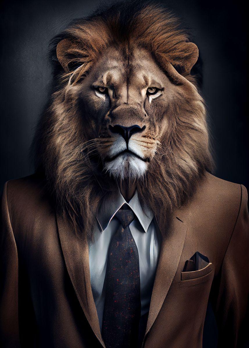 Lion In Suit Wallpapers - Top Free Lion In Suit Backgrounds ...